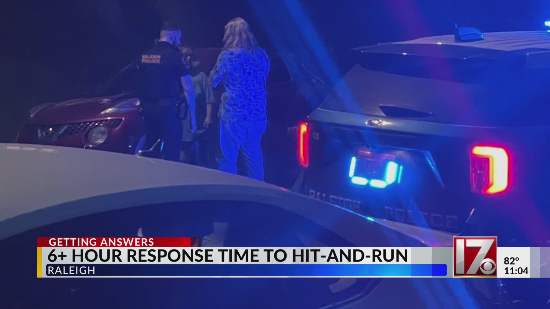 Police take 6+ hours to respond to Raleigh hit-and-run – CBS17.com