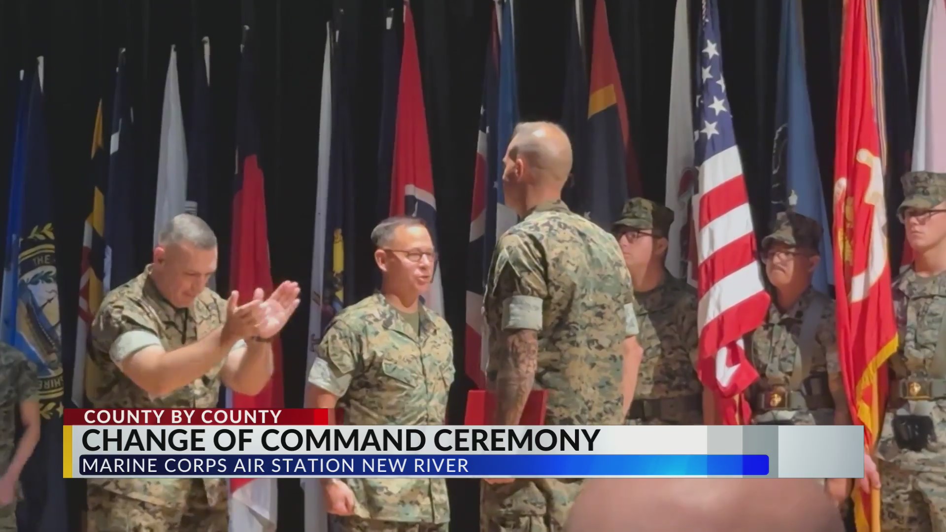 Change of command at Marine Corps Air Station New River – WNCT