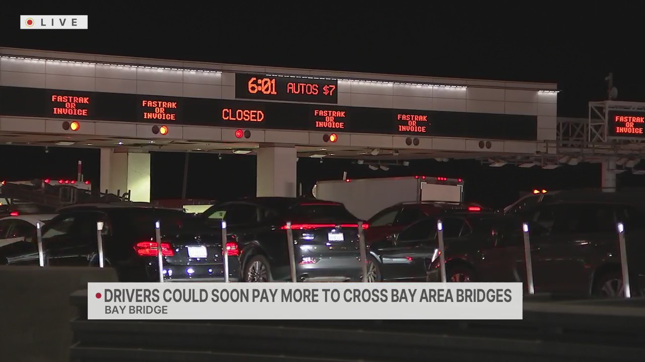 Bay Area drivers may pay over $10 to cross bridges in 2030 – KRON4