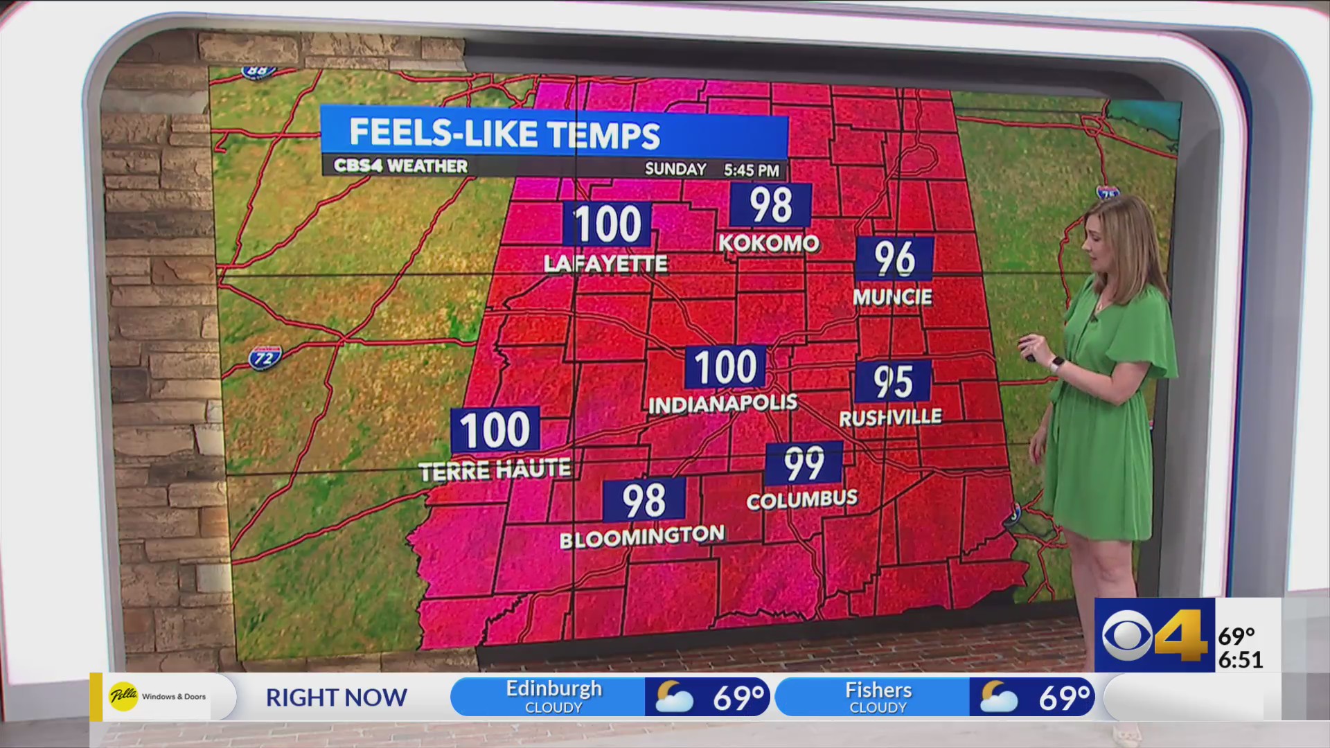 Very hot and humid in the days ahead – WTTV CBS4Indy