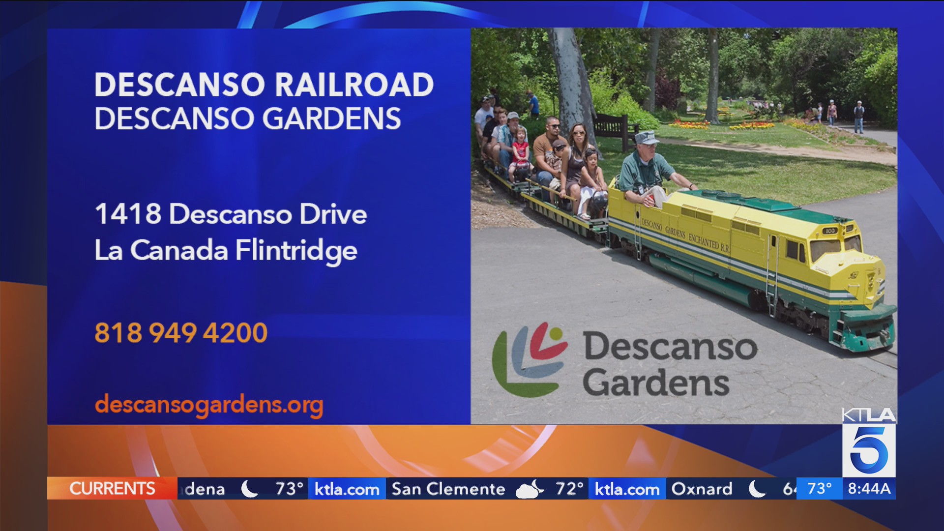 Something for the Summer: The New Applied Imagination Descanso Train ...