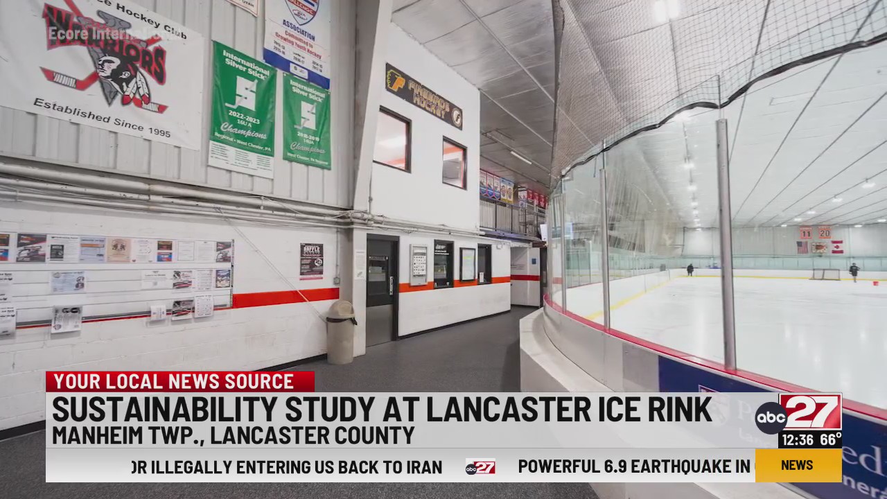 Sustainability study at Lancaster ice rink – ABC27