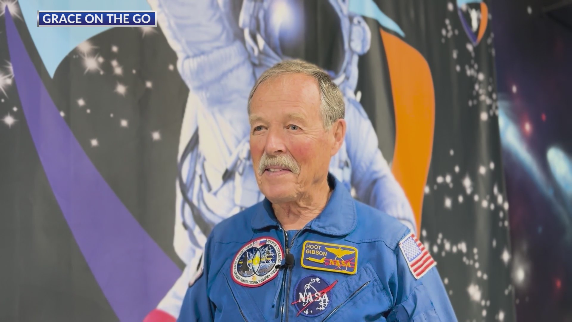 Grace on the Go: Meet Astronaut Hoot Gibson – WCBD News 2