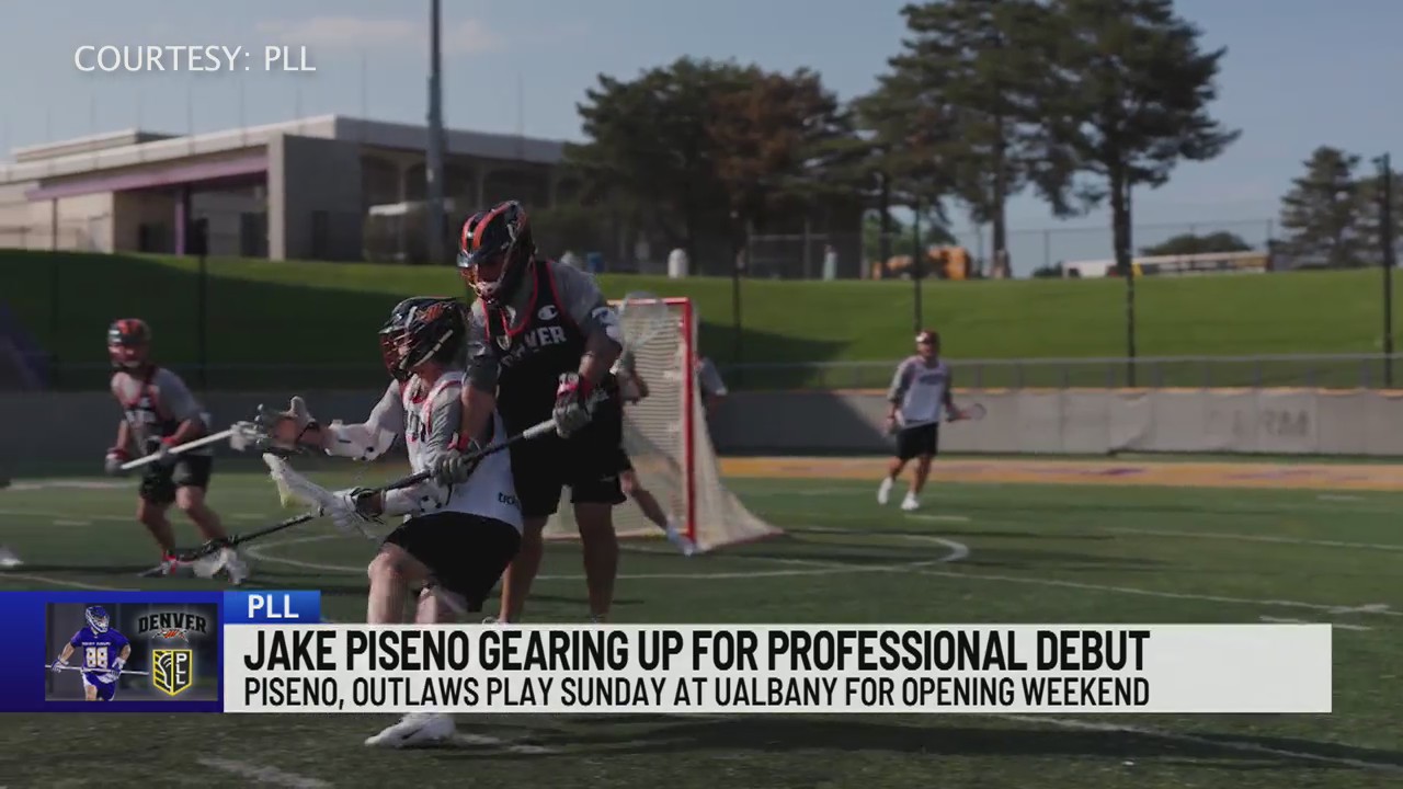 Jake Piseno gearing up for PLL debut in return to UAlbany – NEWS10 ABC