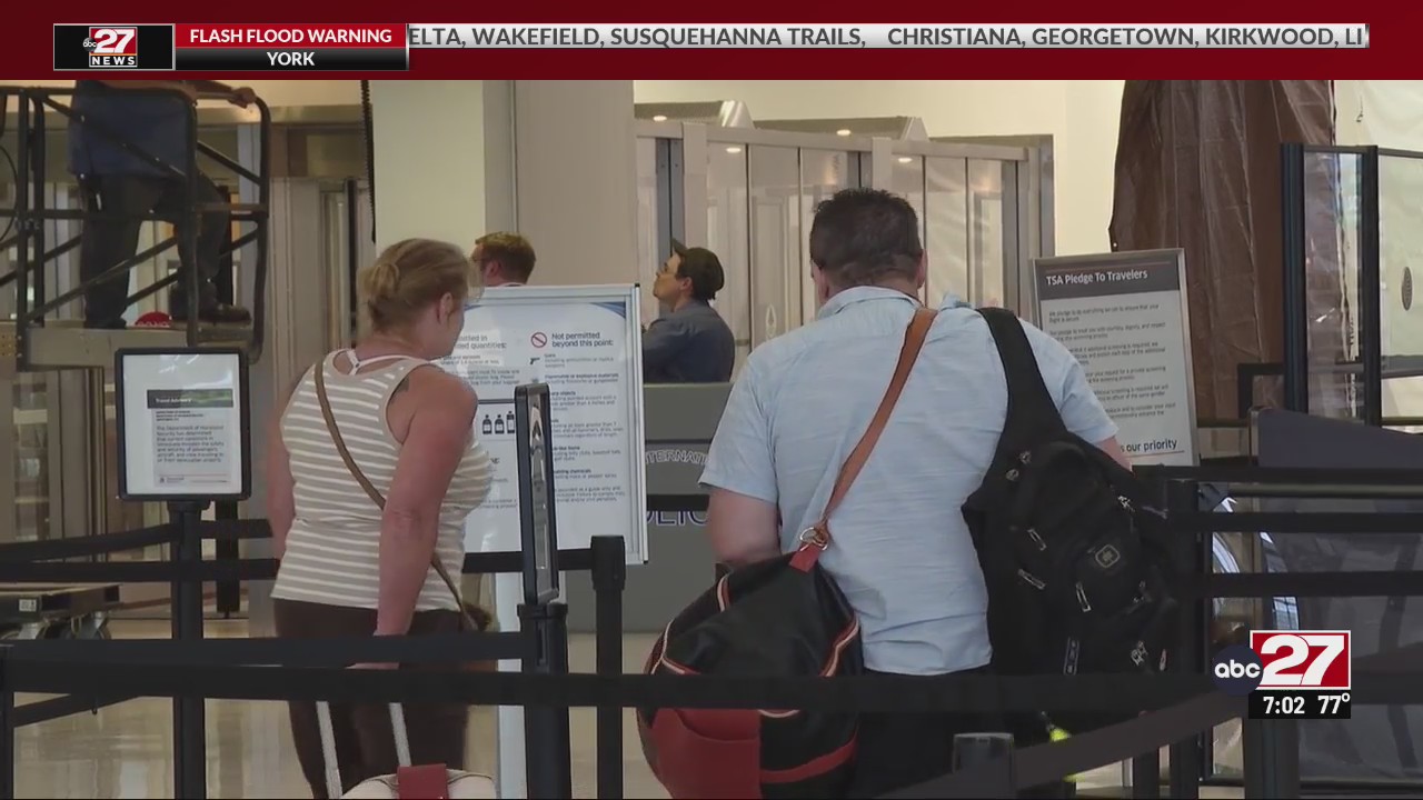 HIA passengers no longer required to remove shoes for TSA screening – ABC27