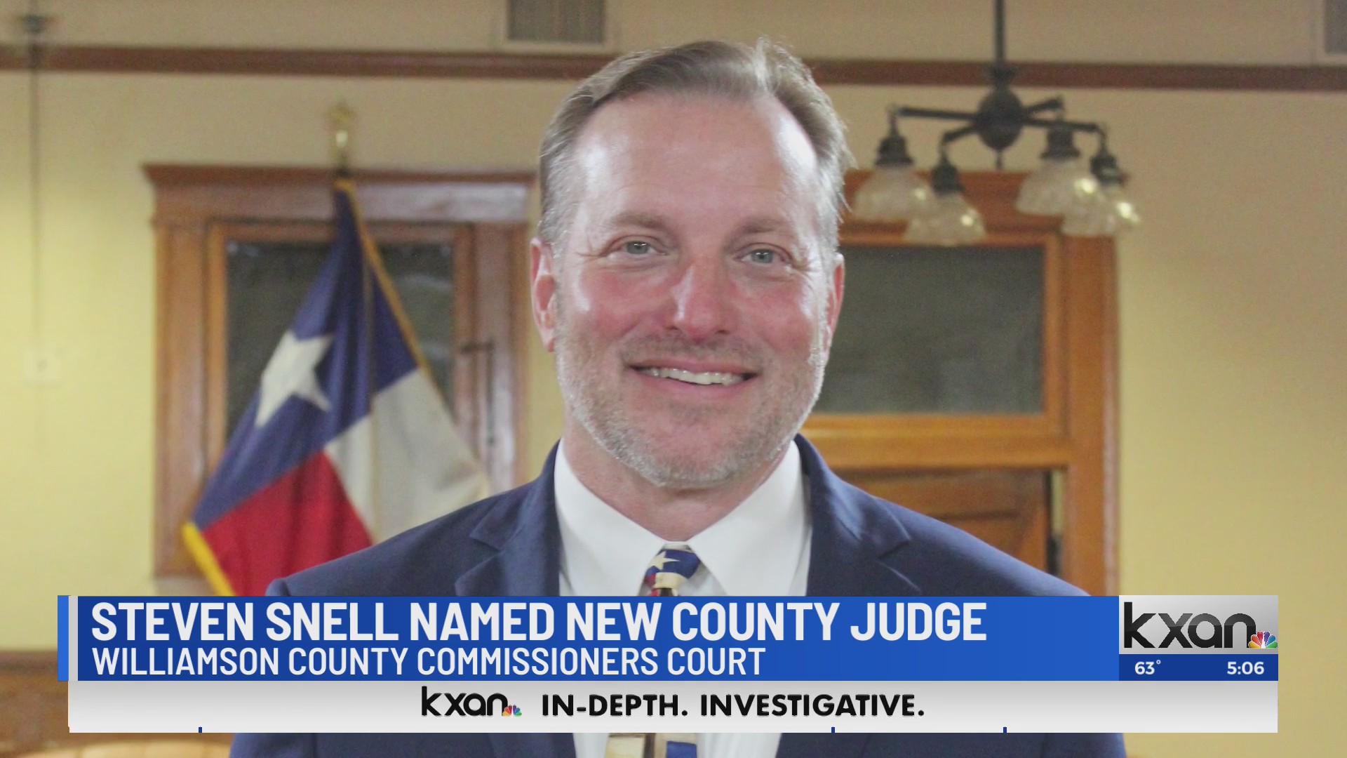 Meet Williamson County’s next top leader, Steven Snell – KXAN Austin