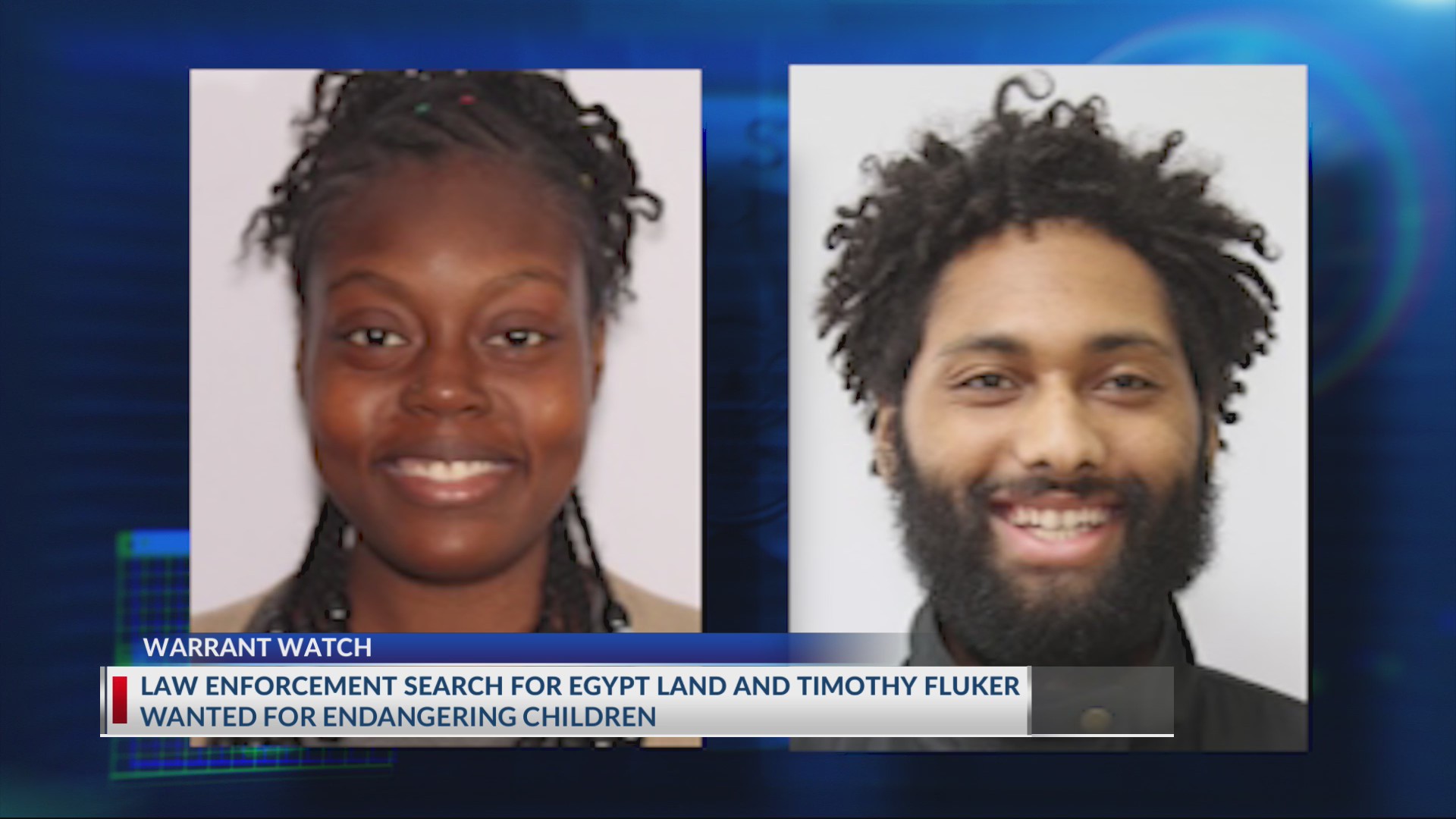 Law enforcement searching for couple wanted for endangering child ...