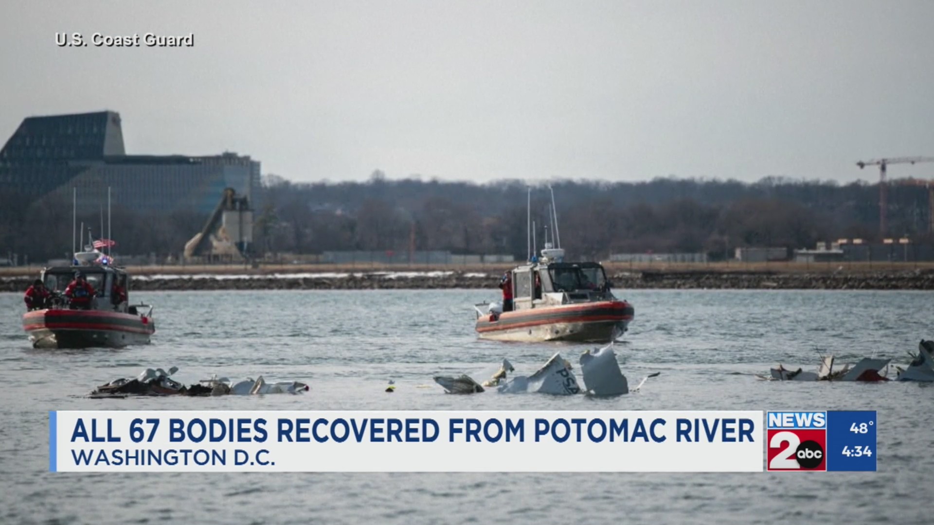 All 67 bodies recovered from Potomac River – WKRN News 2