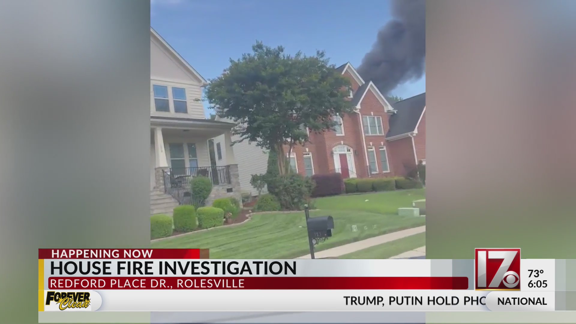House fire investigation underway in Rolesville – CBS17.com