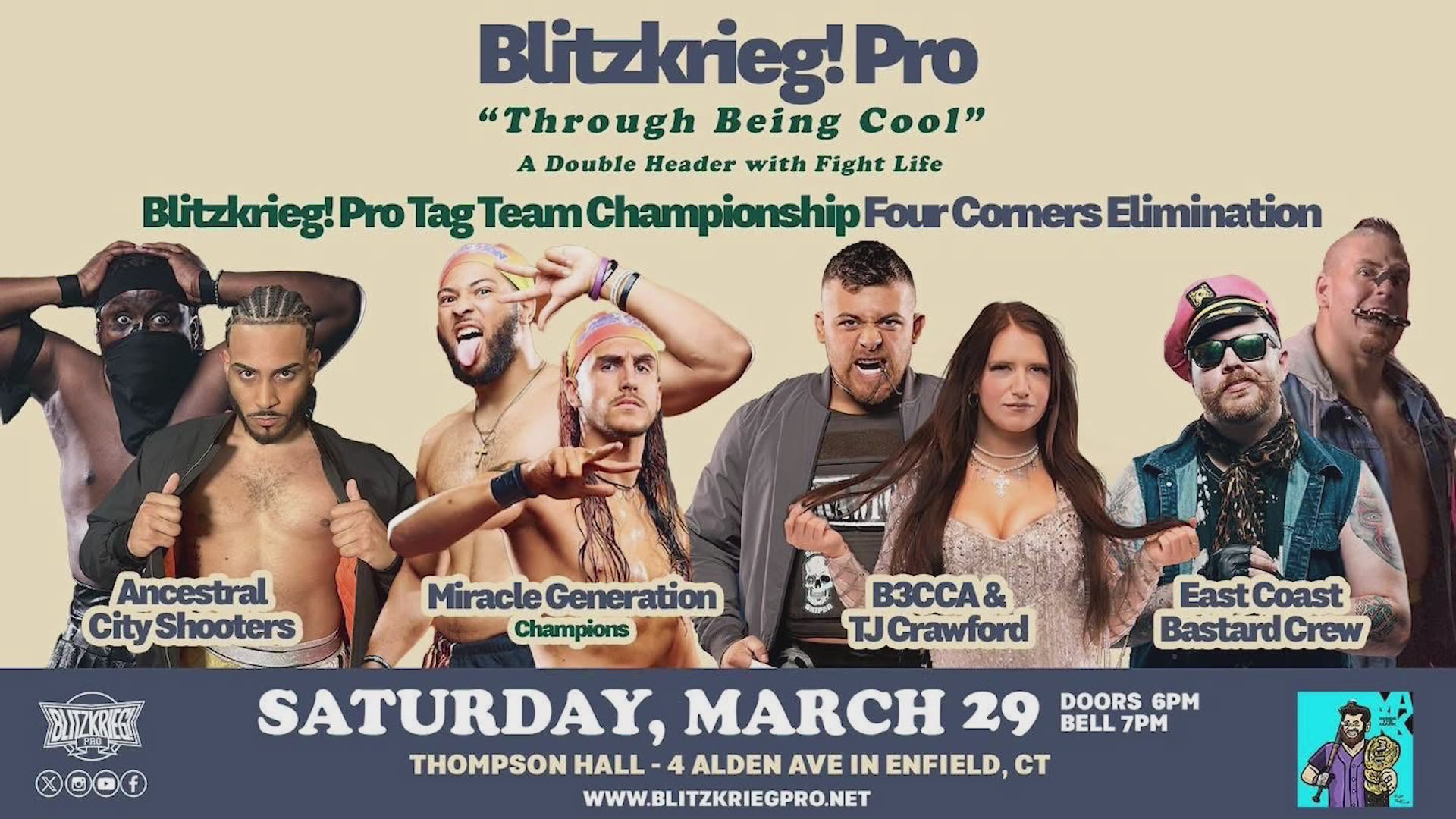 Mass Appeal “Through Being Cool” pro wrestling set to hit the mat – WWLP