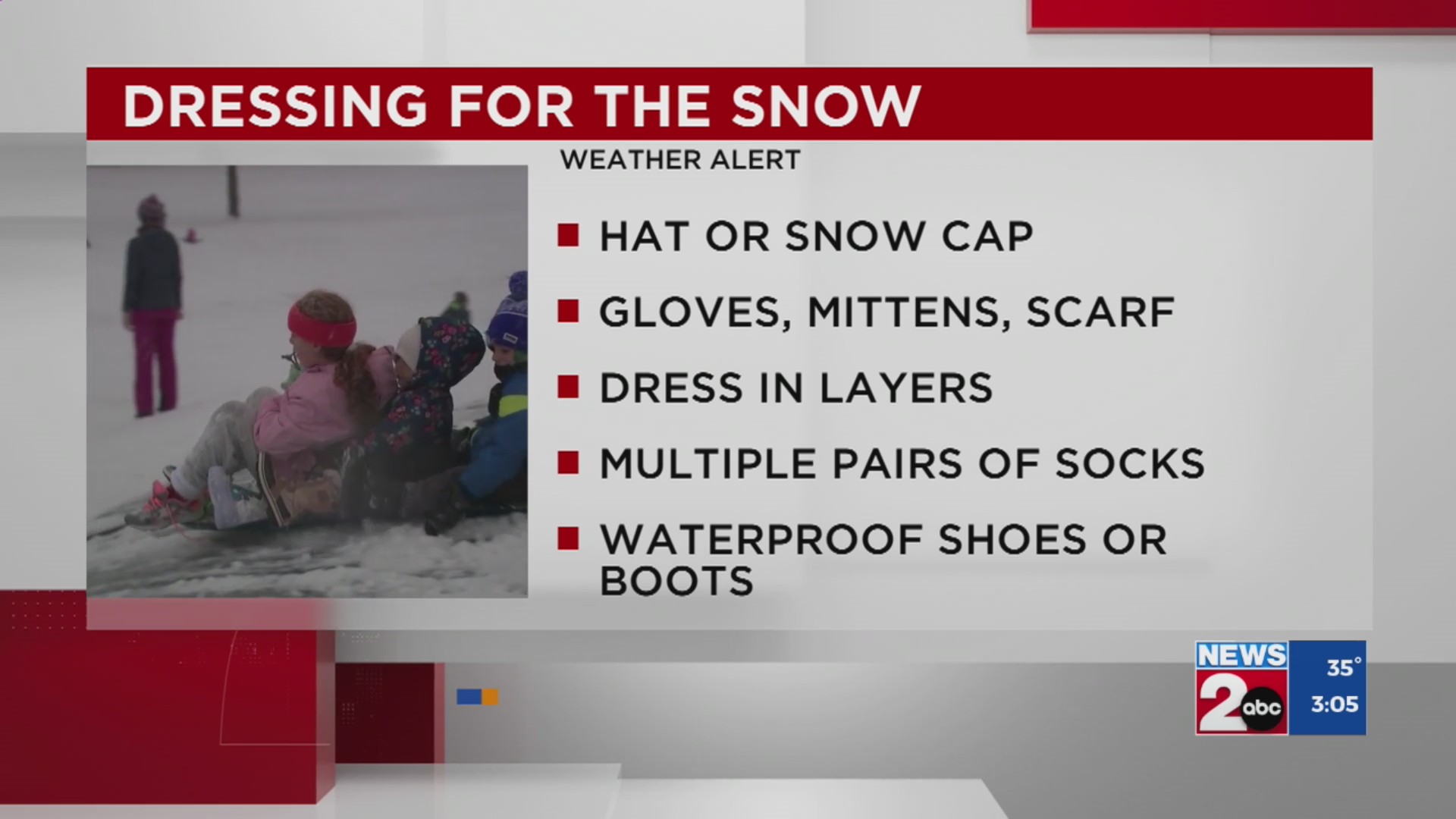 Dressing for the snow: Layer up before playing in the snowfall – WKRN ...
