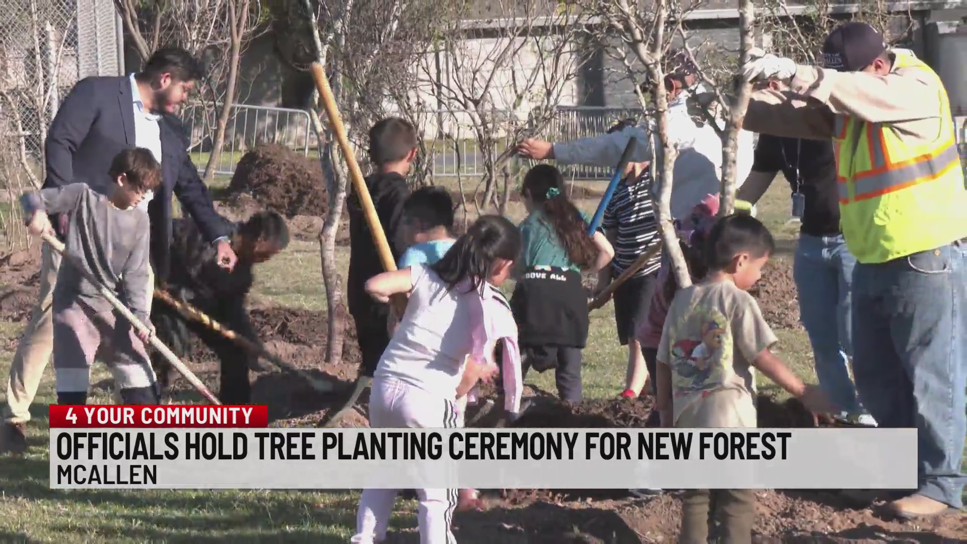 McAllen Parks and Recreation hosts tree planting ceremony – KVEO-TV