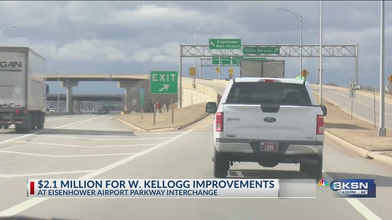 Improving Kellogg: Wichita gets $2.1M for interchange design – KSN-TV