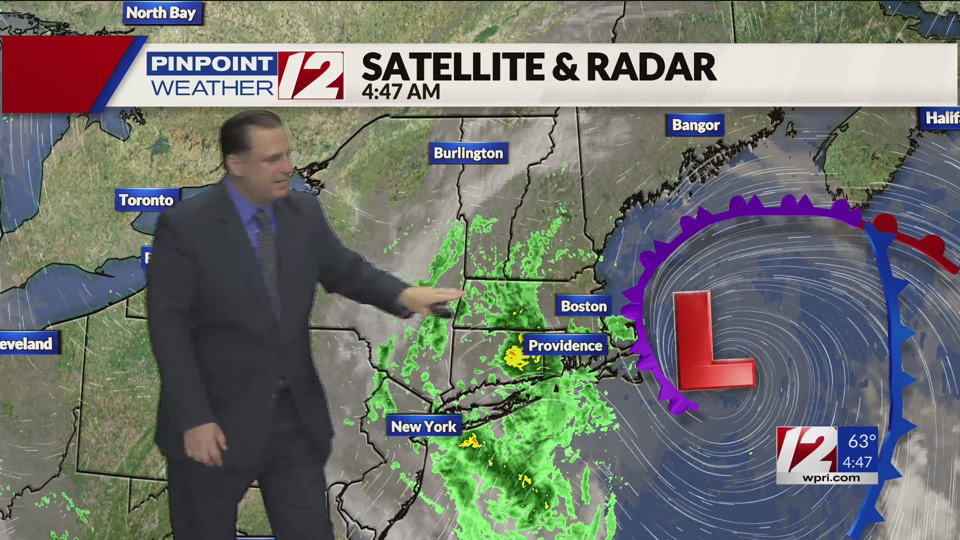 WPRI 12 Weather Forecast for 7/29/24: Showers, Downpours This Morning ...