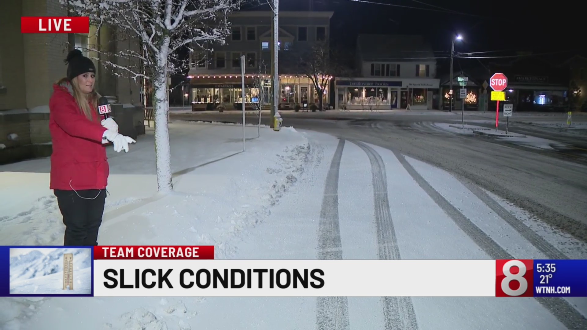 Slick conditions across Connecticut after an overnight snowfall – WTNH.com