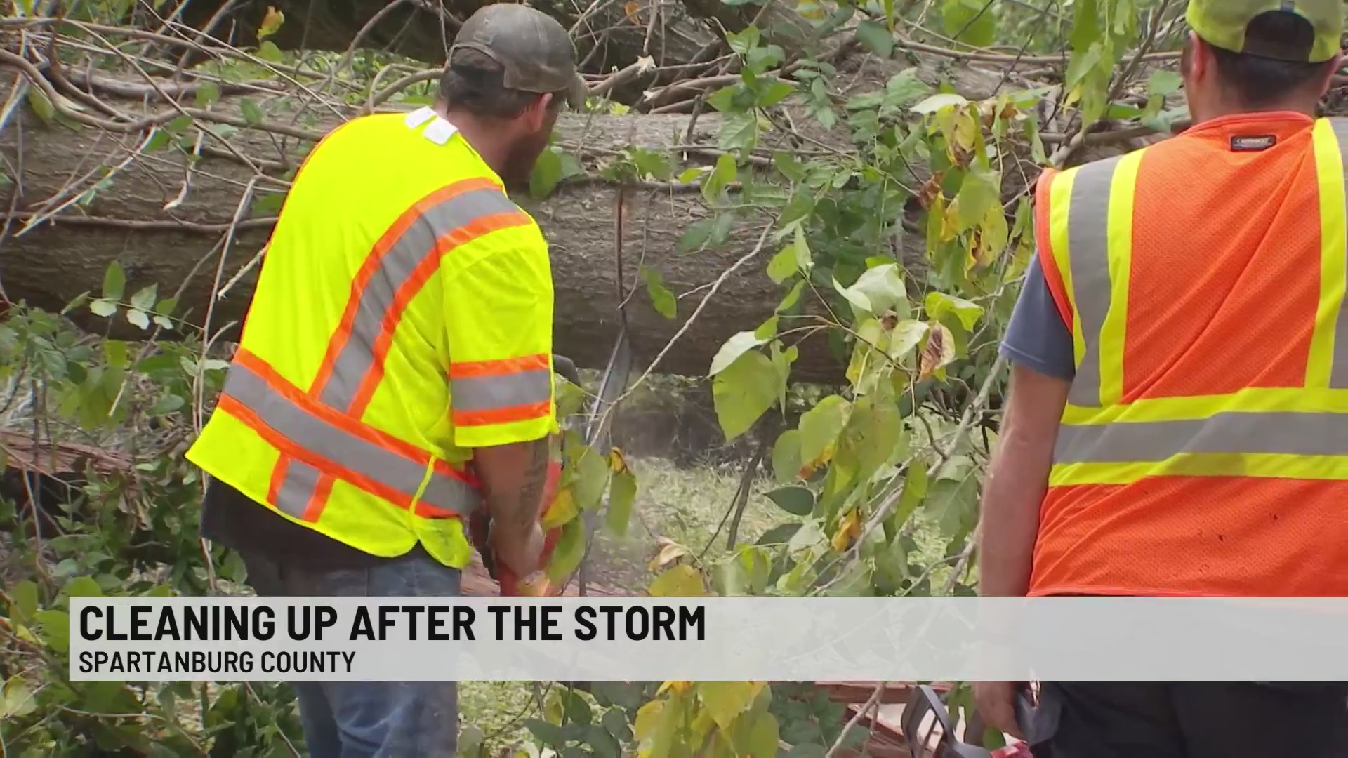 Cleaning up after Helene: Spartanburg County – WSPA 7NEWS