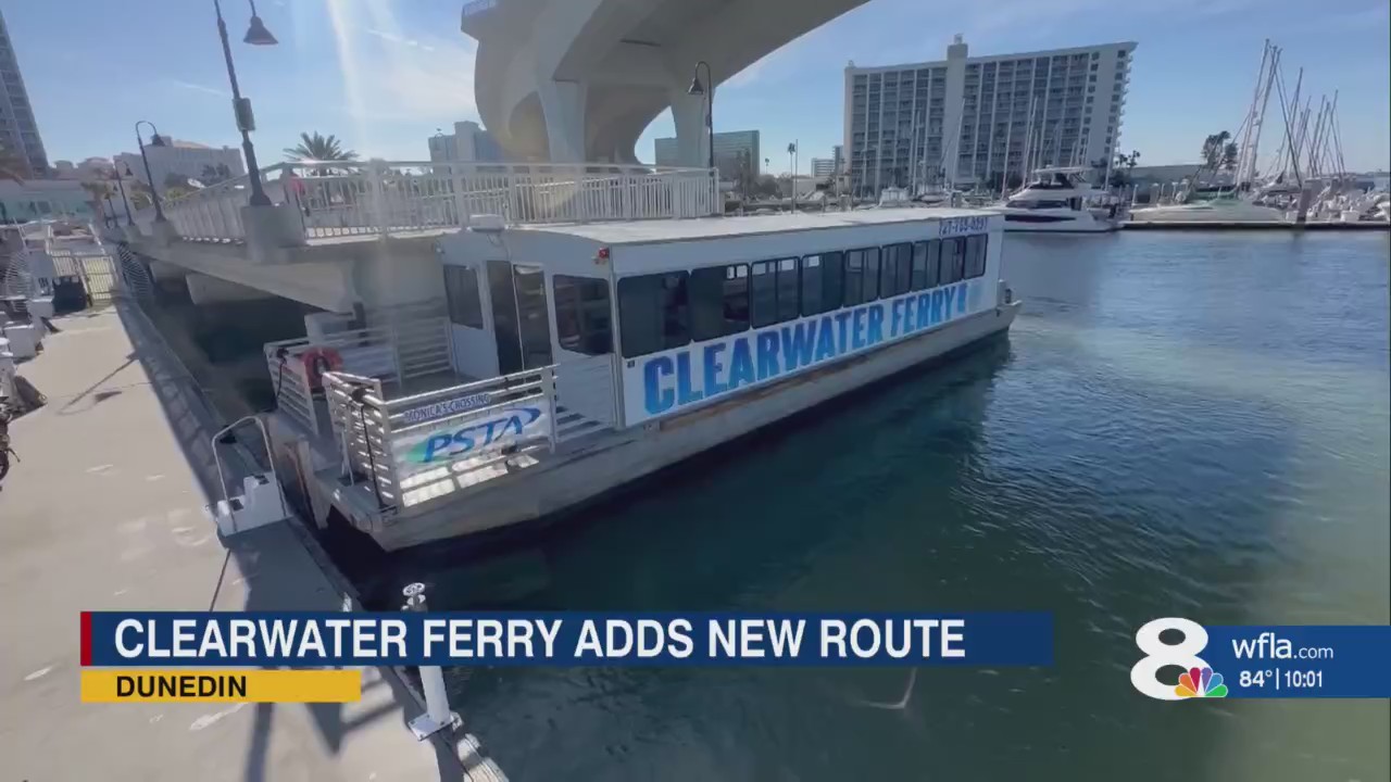 PSTA unanimously approves Dunedin stop on Clearwater Ferry – WFLA
