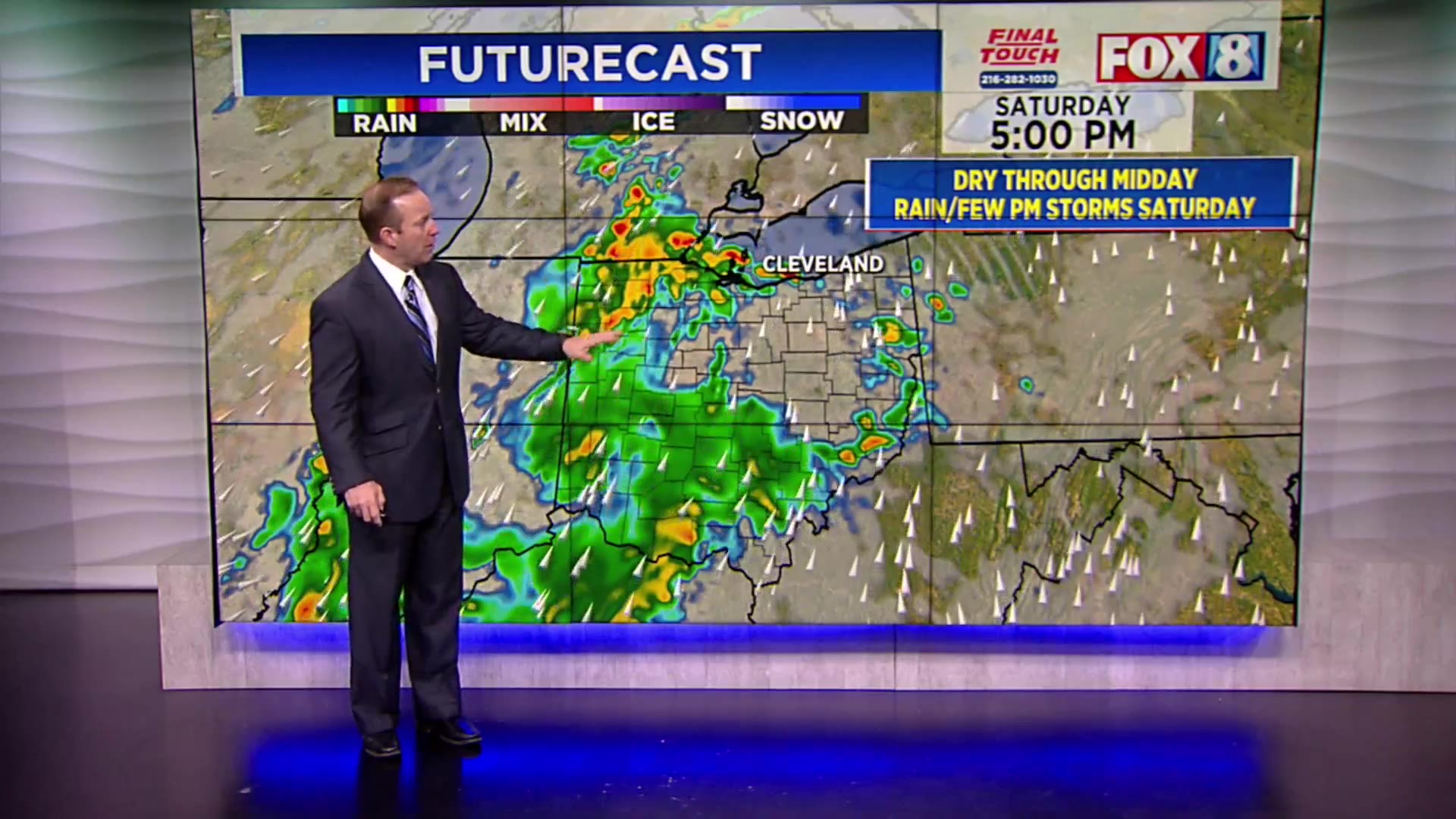 TRACKING: Wet and stormy weather ahead — when it’ll hit – Fox 8 ...