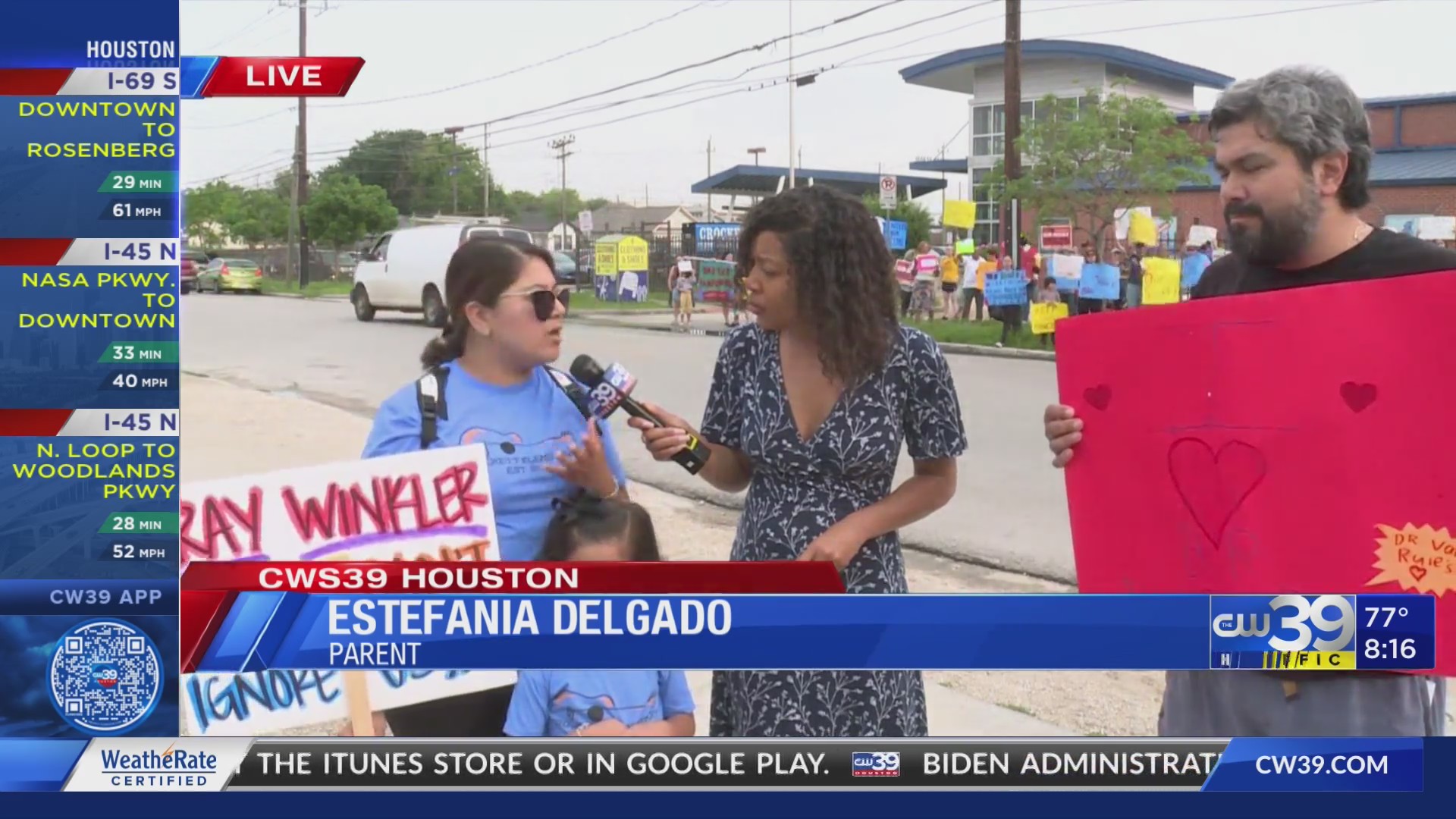 HISD parents protest outside of schools after wave of staff released ...