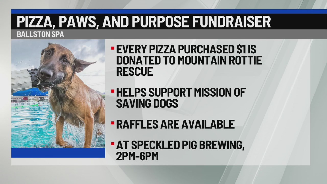 Pizza, Paws, and a Purpose fundraiser – NEWS10 ABC