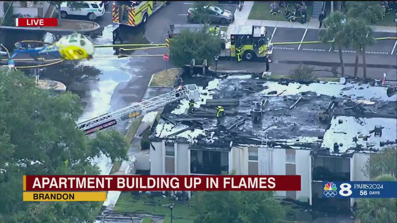 Brandon community still reeling after massive condo fire – WFLA