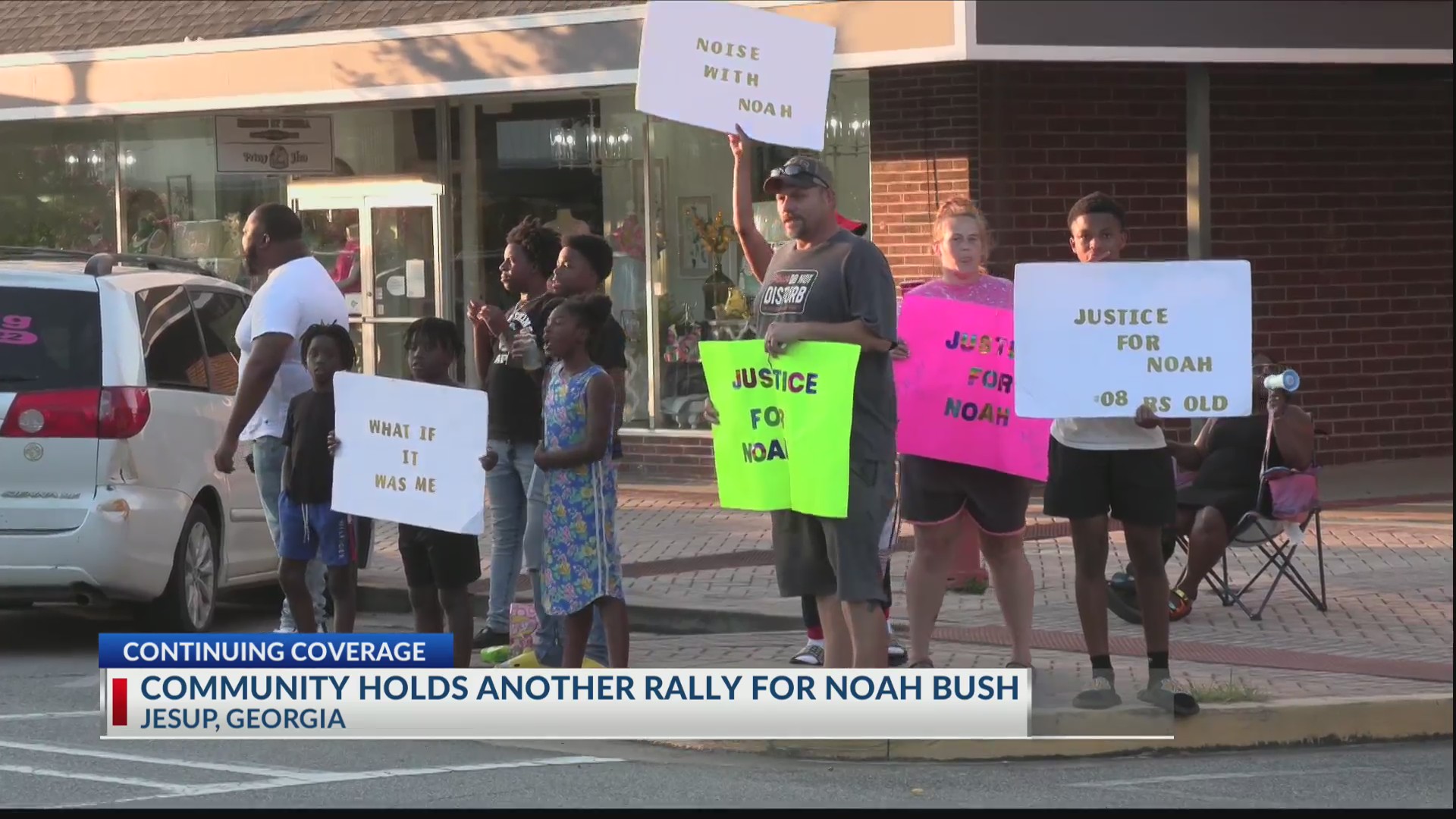 Community holds another rally for Noah Bush – WSAV-TV