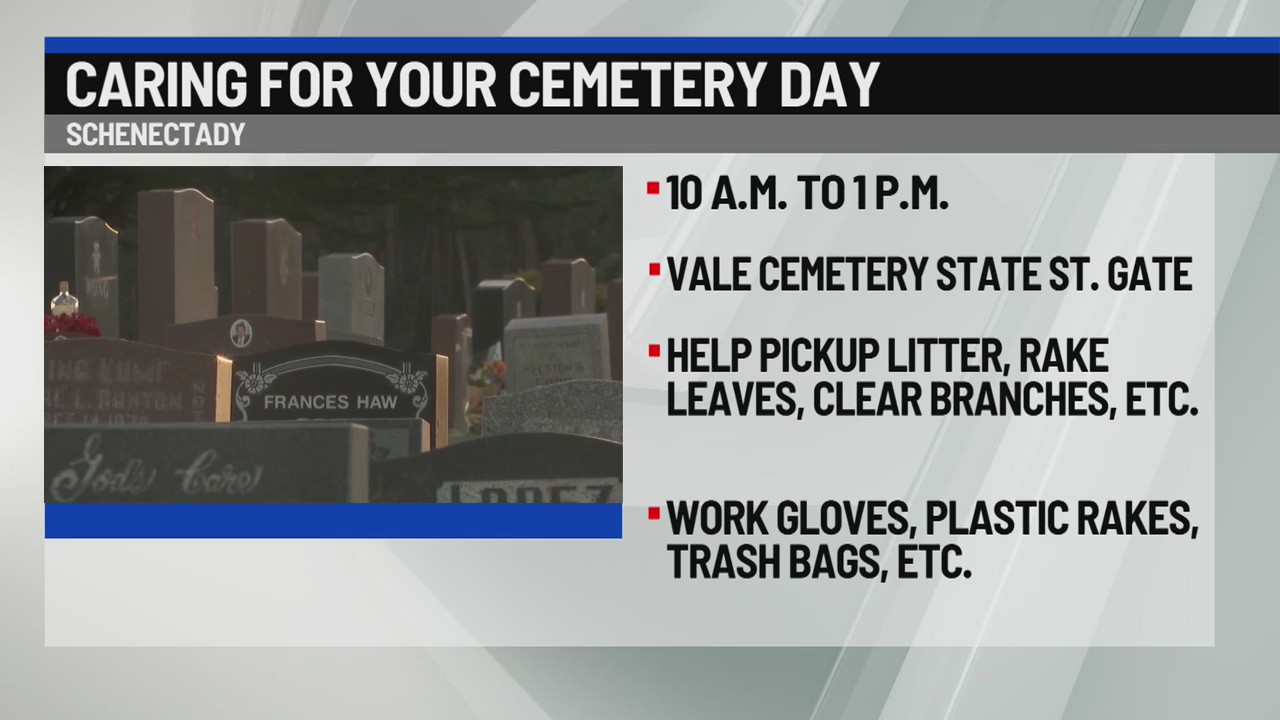 Volunteers invited to Schenectady’s Vale Cemetery for Caring for Your ...
