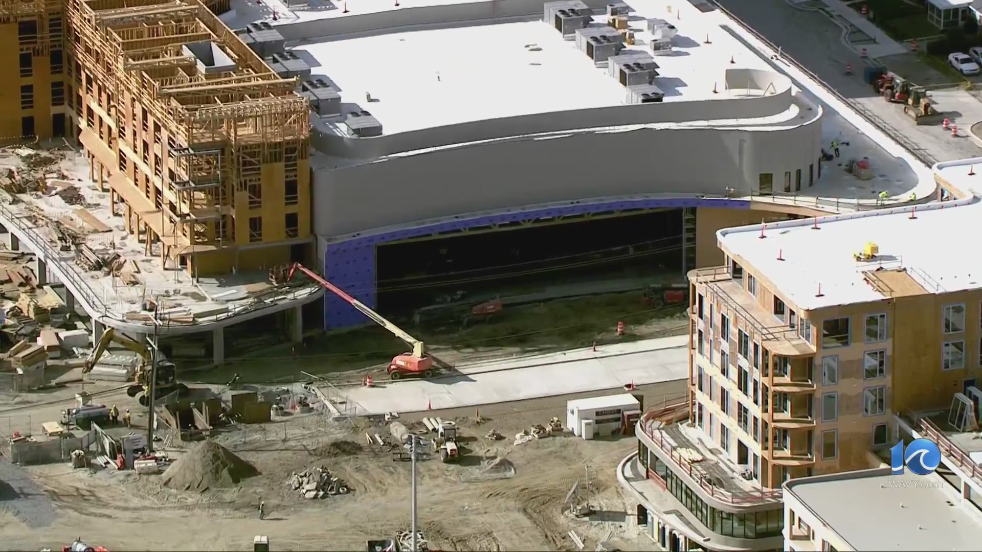 ‘The Dome’ in VB projected for completion by spring – WAVY.com