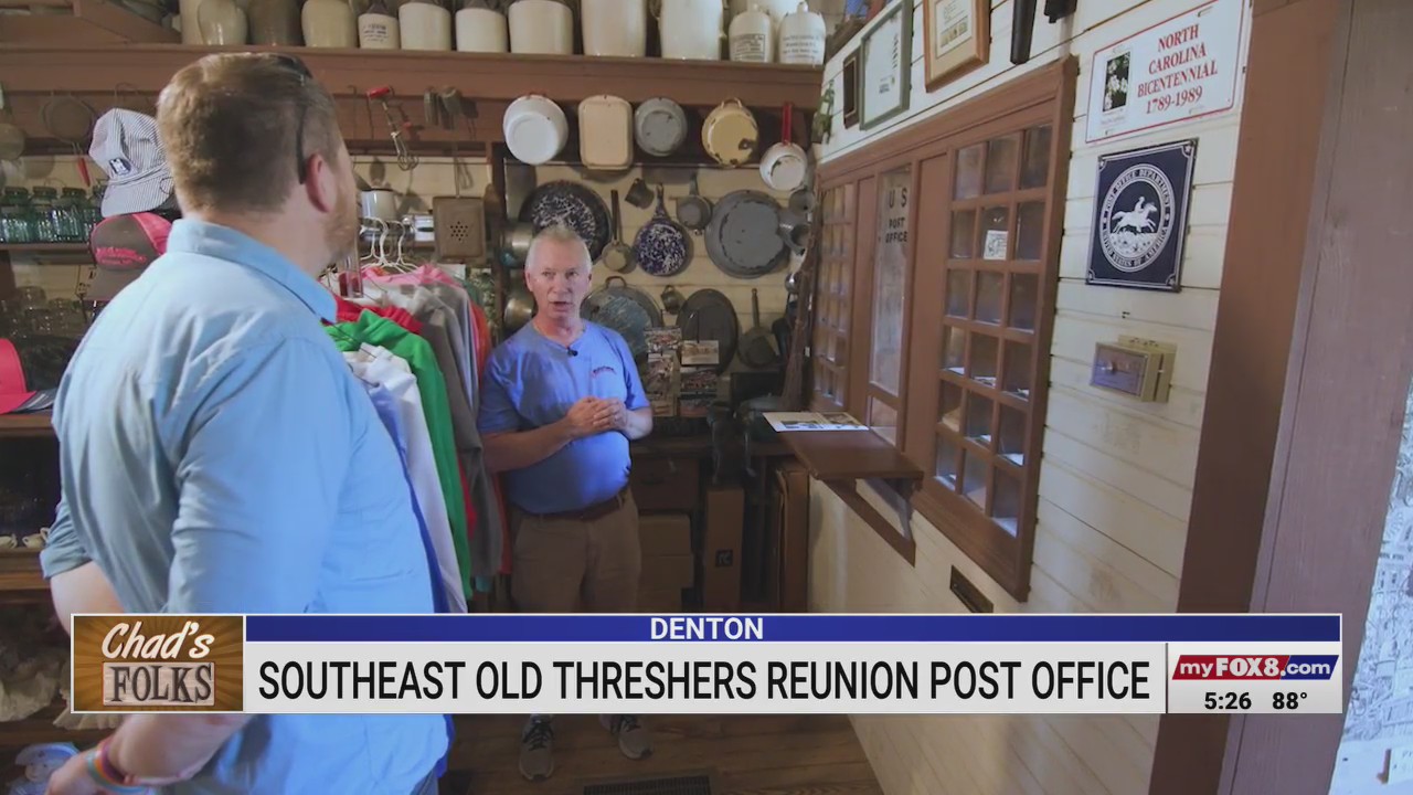 FOX8 checks out historic Denton post office – FOX8 WGHP