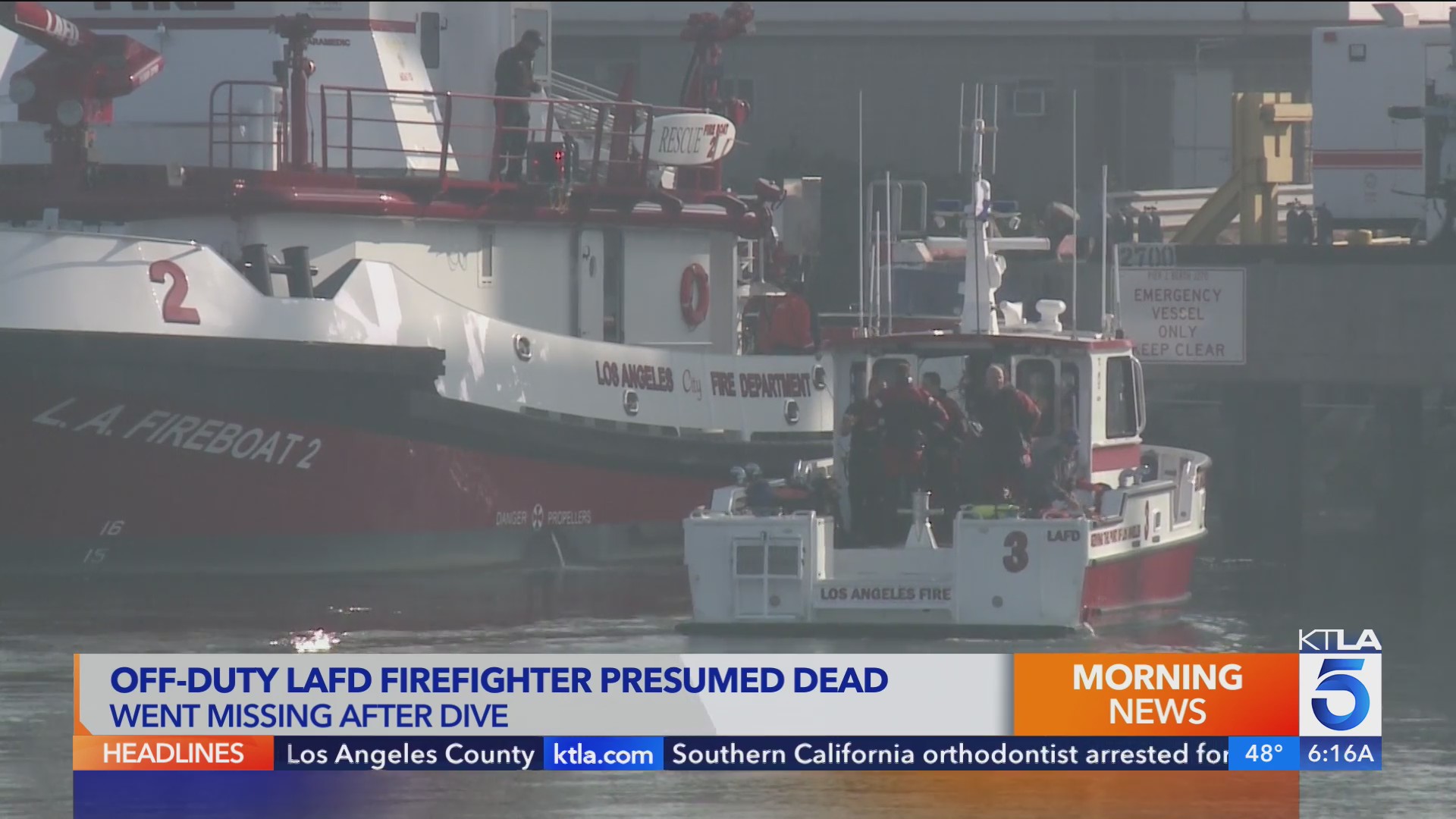 Missing off-duty LAFD firefighter presumed dead after diving in Long ...
