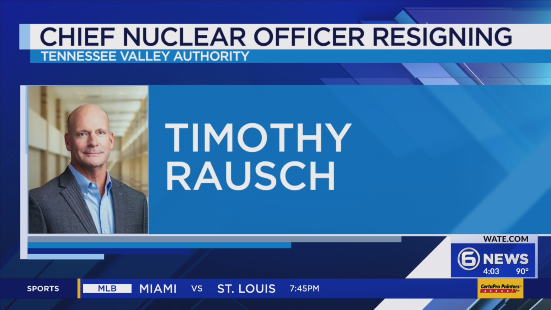 Chief nuclear officer leaving TVA – WATE 6 On Your Side