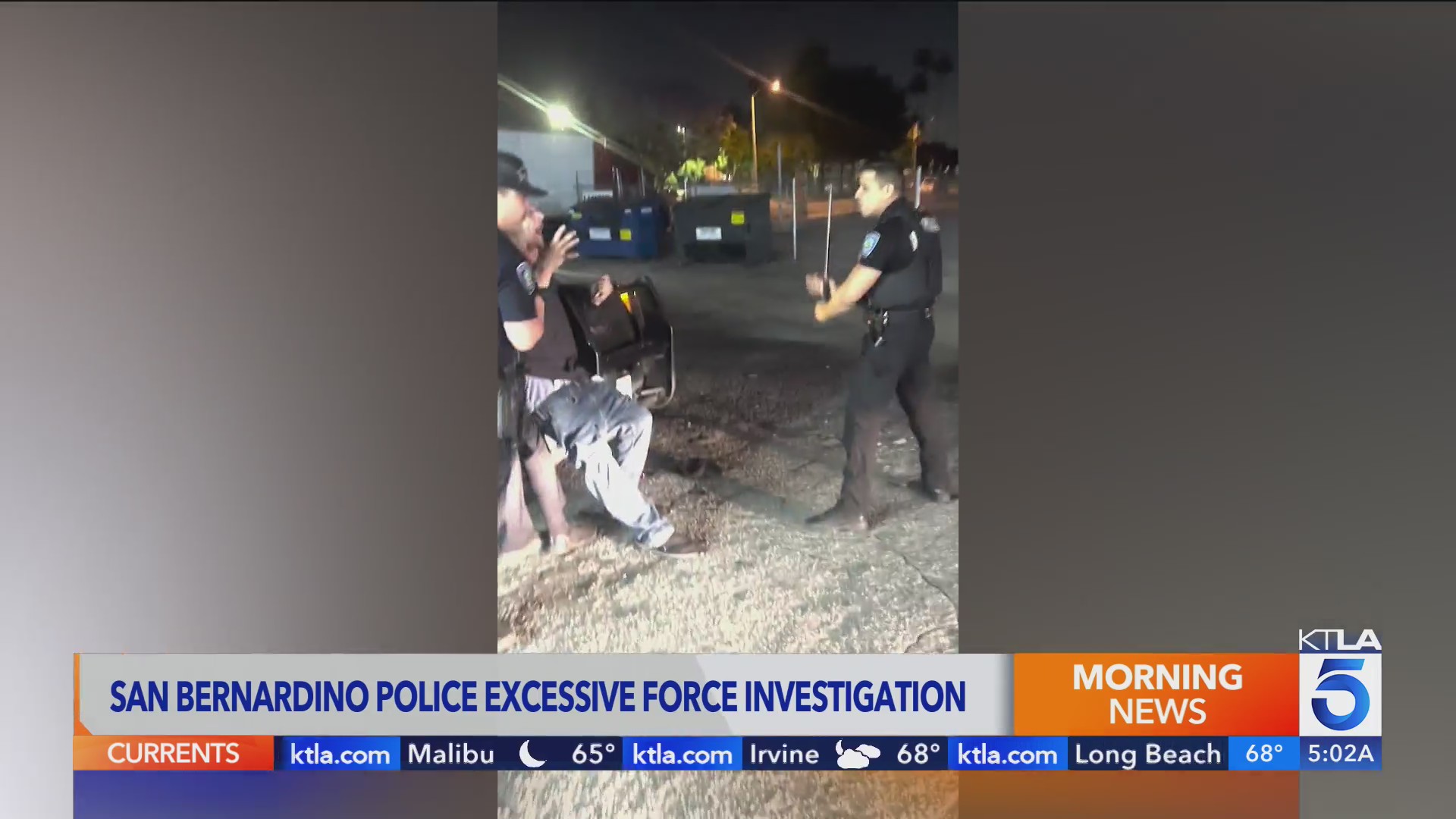 Violent arrest by police in San Bernardino under investigation – KTLA