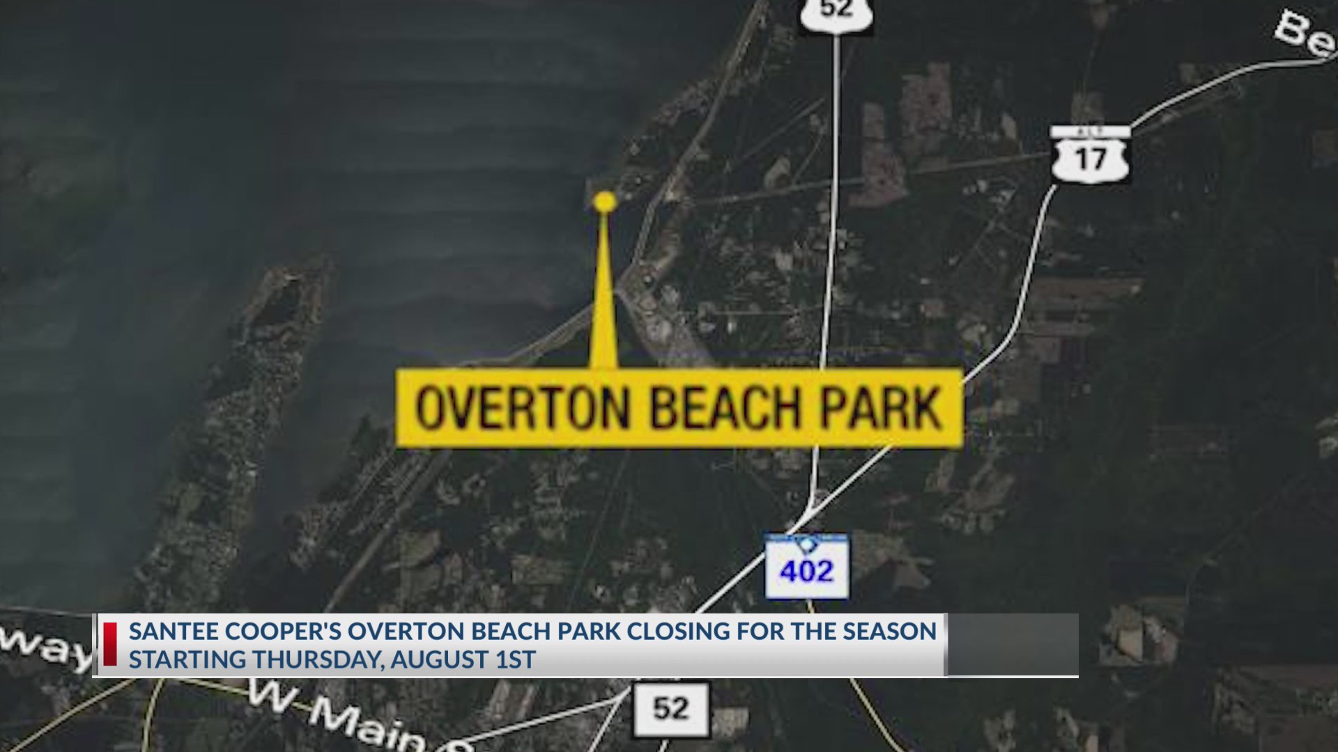 Overton Beach Park to close for season on Aug 1 – WCBD News 2