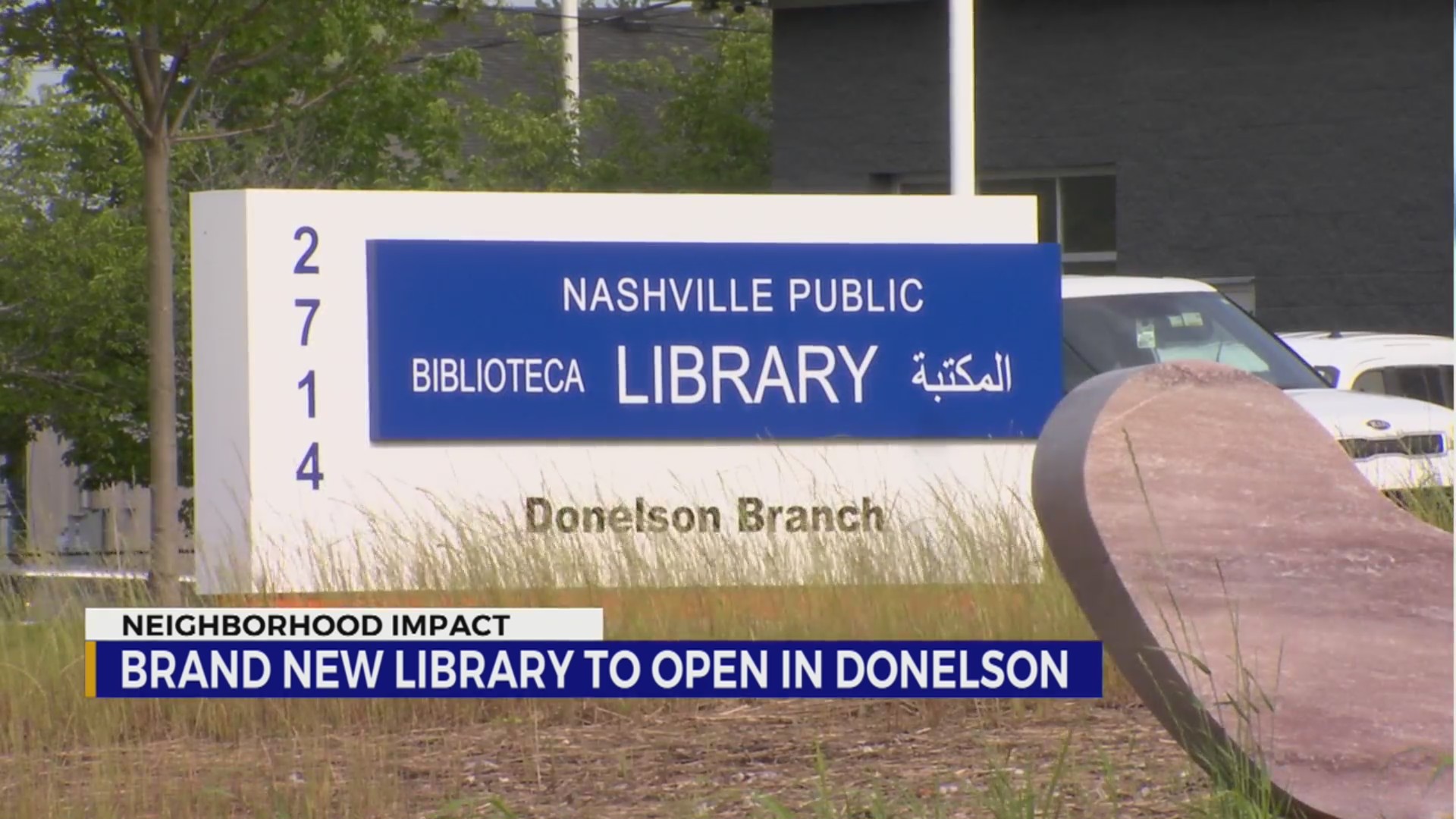 Neighborhood Impact: Brand new library to open in Donelson – WKRN News 2
