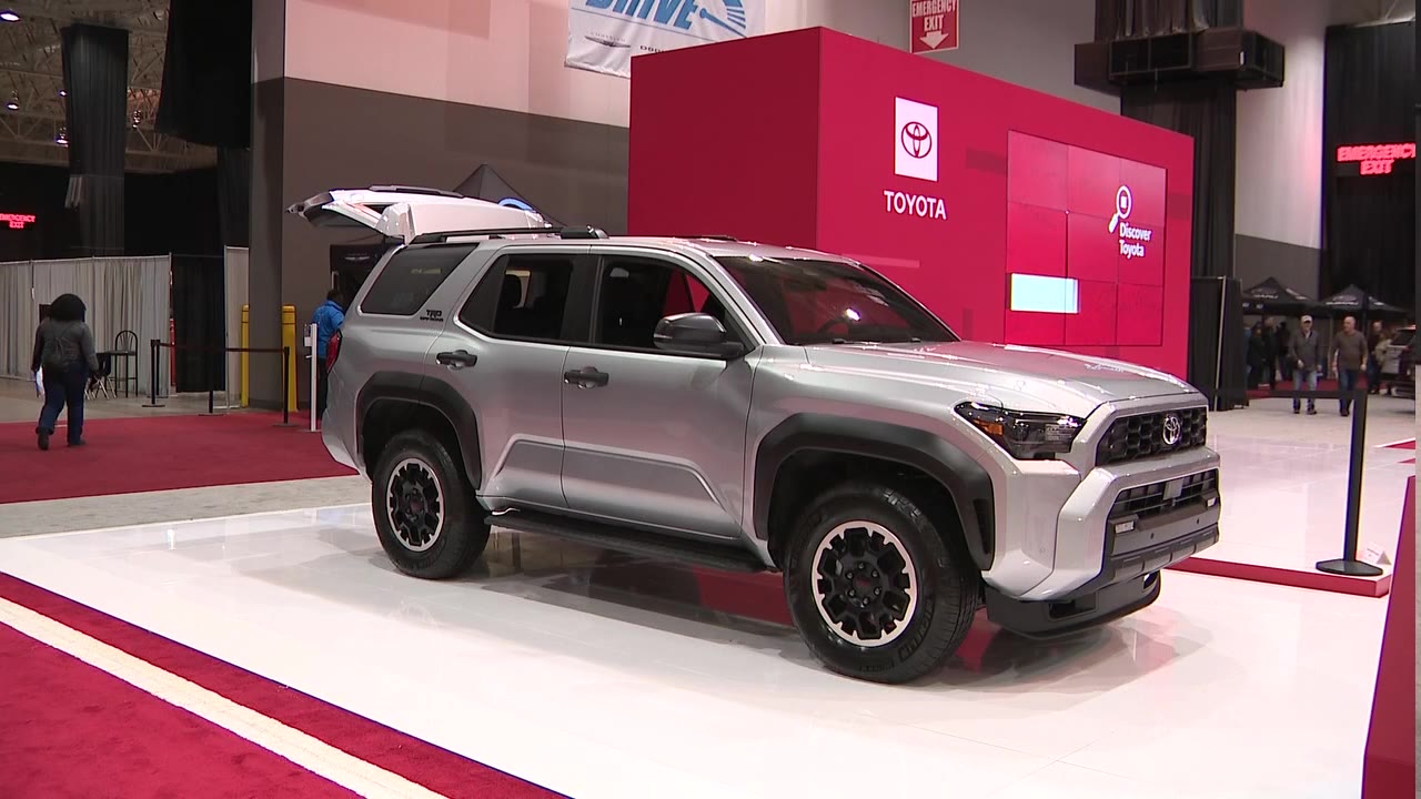 Toyota impresses with the largest car display at Cleveland Auto Show ...