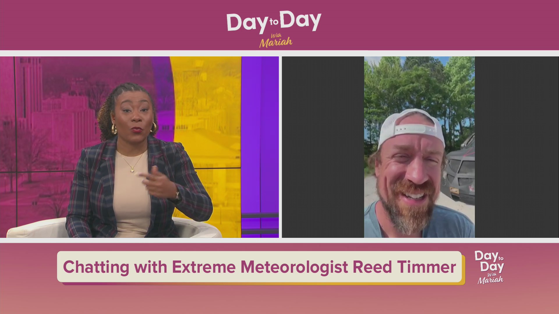 Chatting with Extreme Meteorologist Reed Timmer | Day to Day with ...