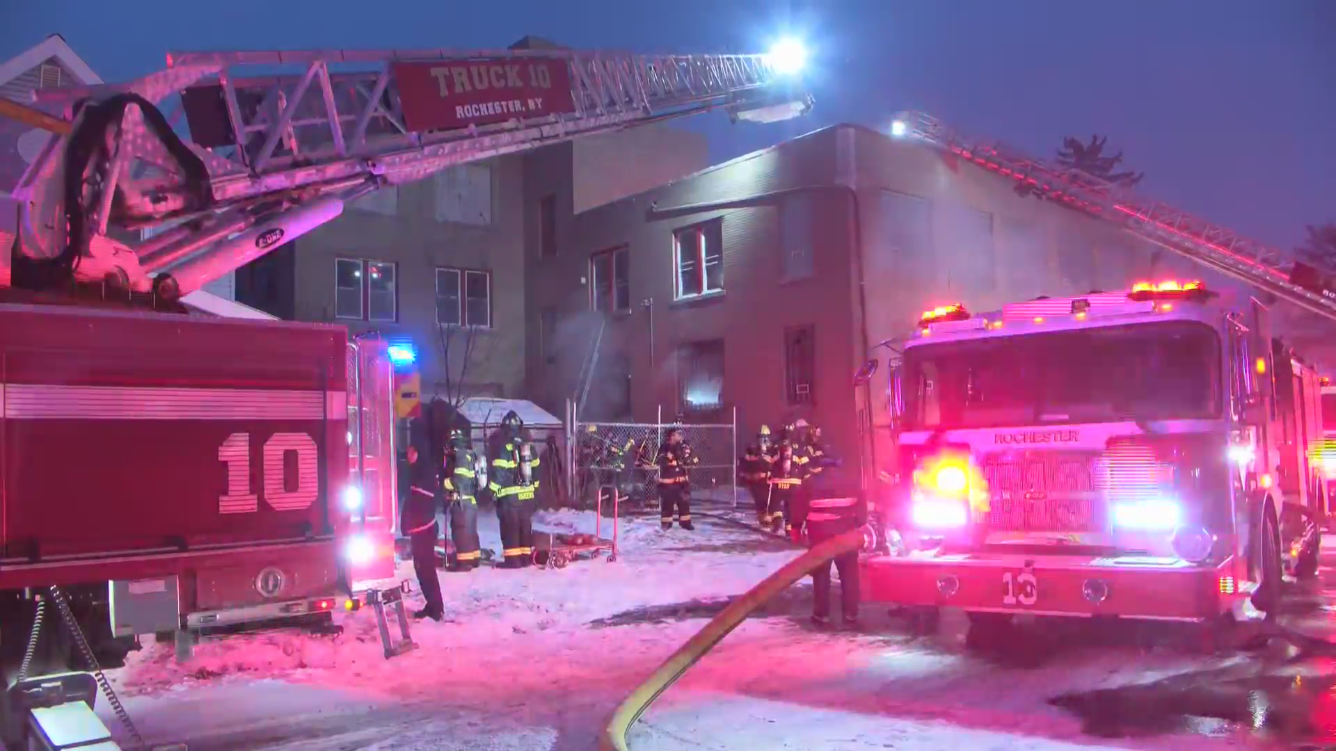 Two-alarm fire at Trinity Inter-Faith Church on Forbes Street ...