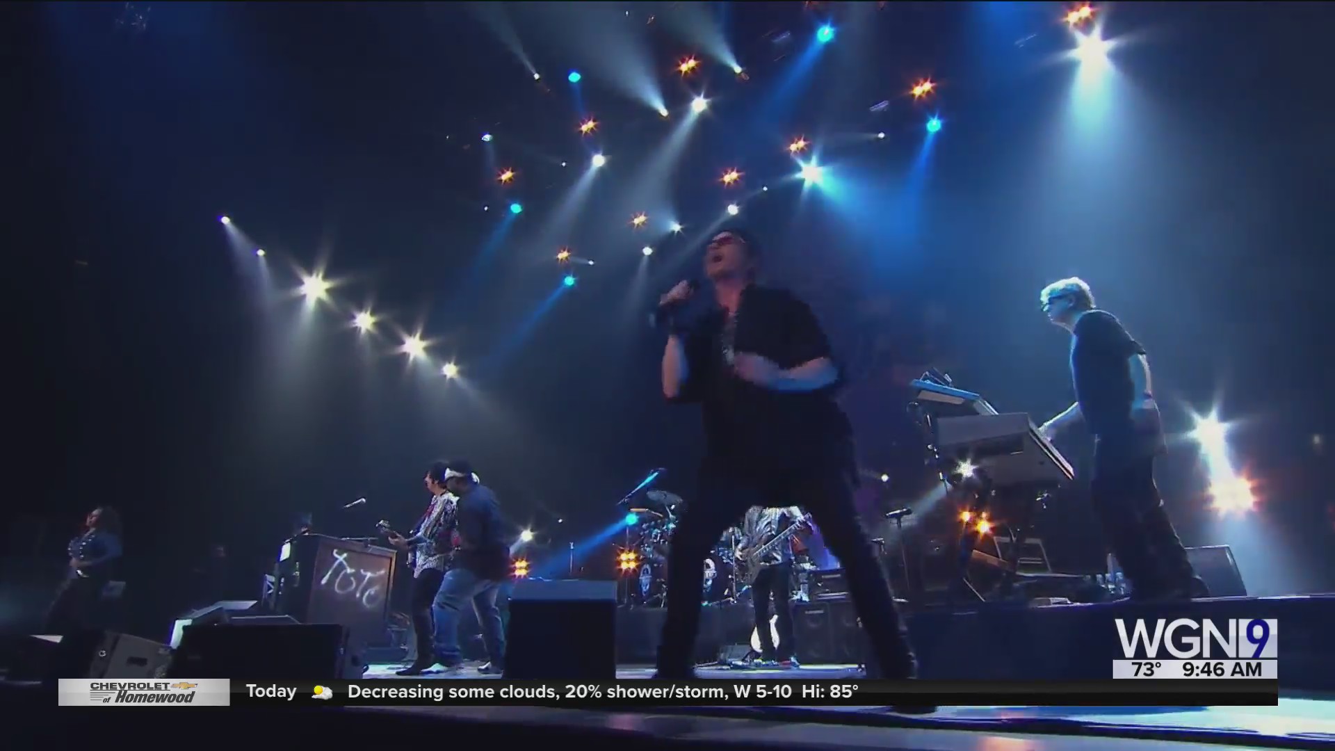 Lead Singer of Toto, Joseph Williams – WGN-TV