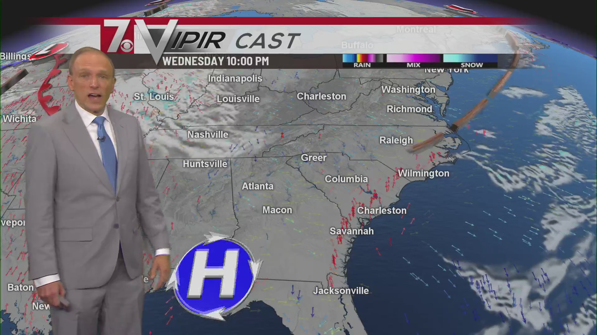 7Weather Wednesday AM Forecast – WSPA 7NEWS