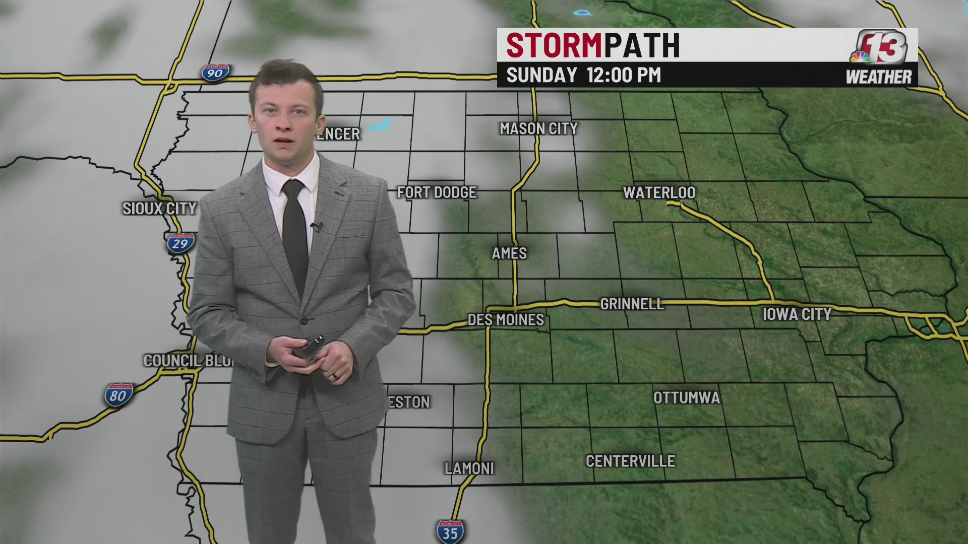 Gabe Prough’s Sunday Forecast and Look at Monday’s Severe Weather Risk ...