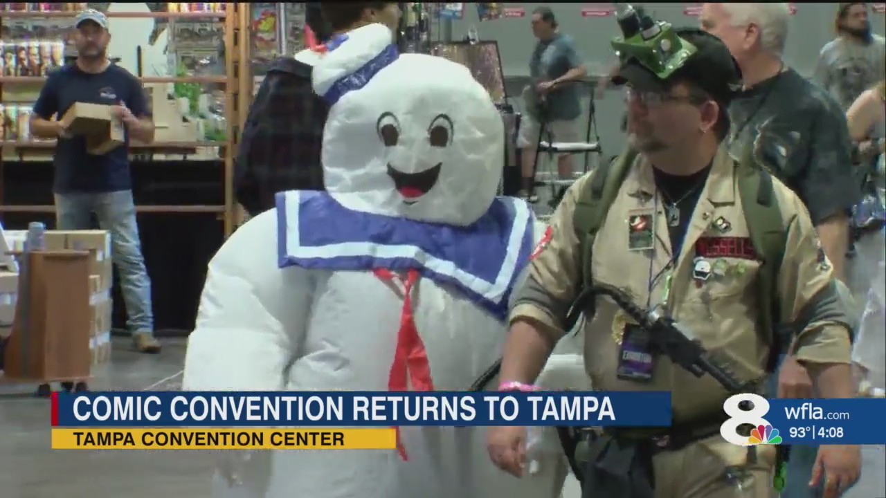 Comic Convention returns to Tampa, around 50,000 people expected – WFLA