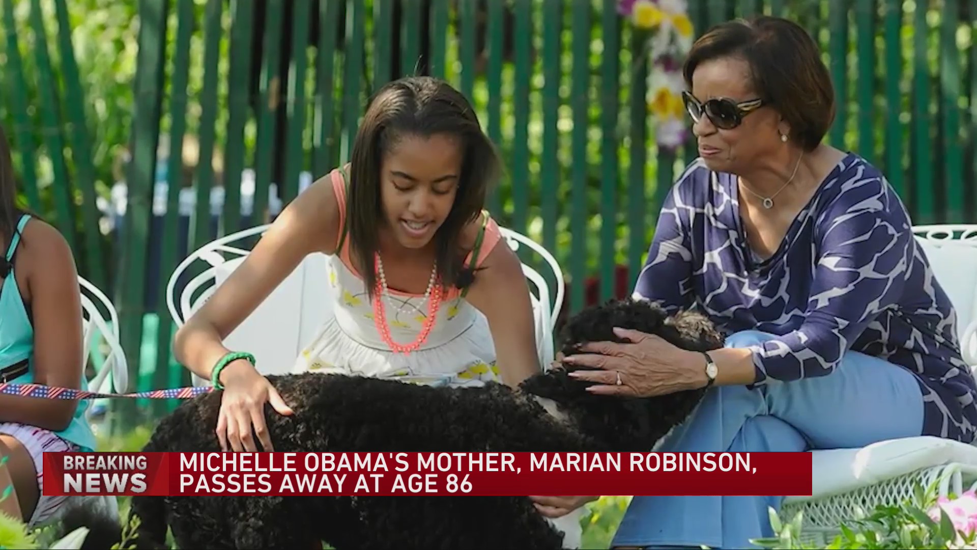Marian Robinson, mother of Michelle Obama, dies at 86 – WGN-TV
