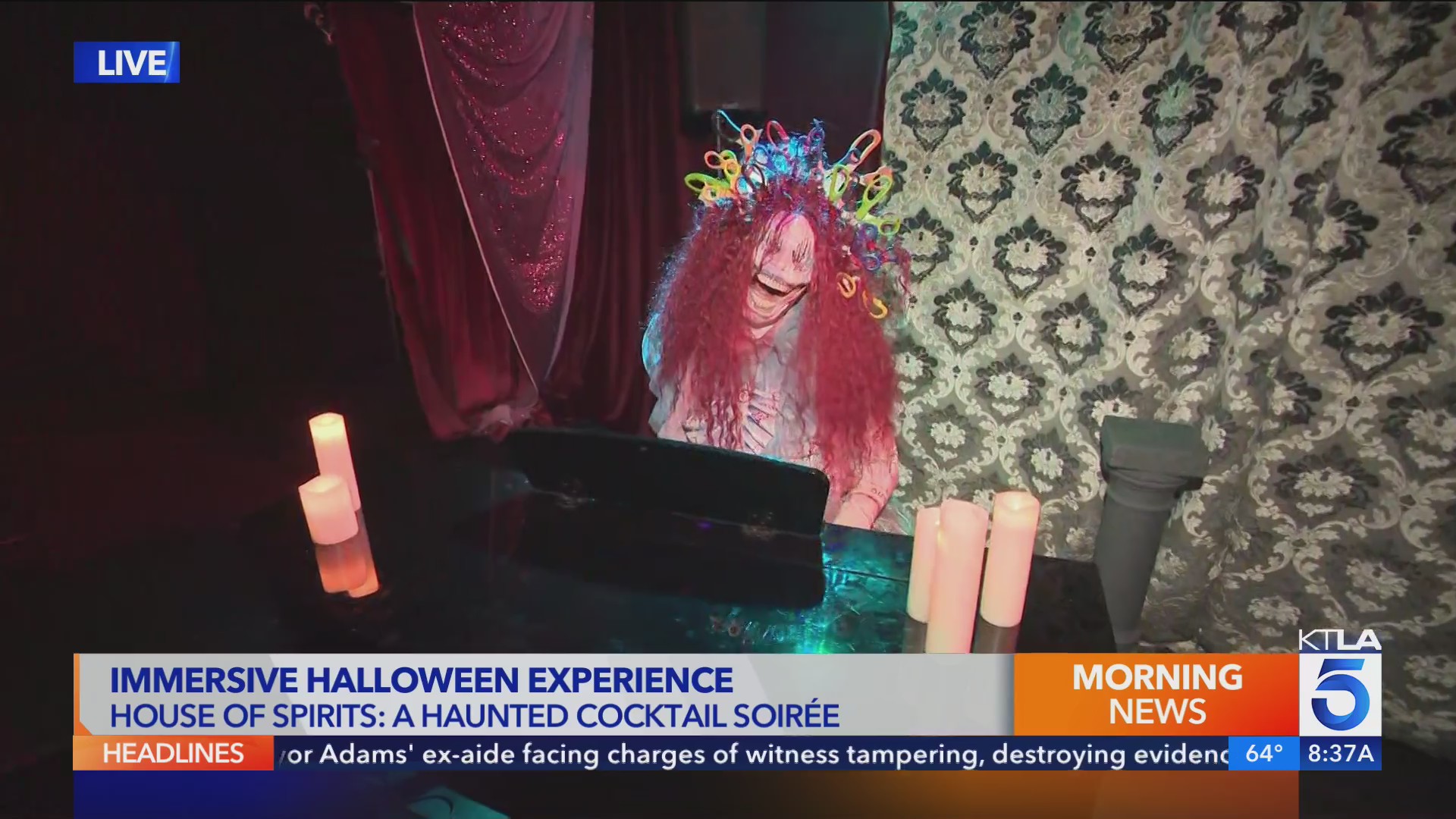 House of Spirits: Haunted Cocktail Soirée preview – KTLA