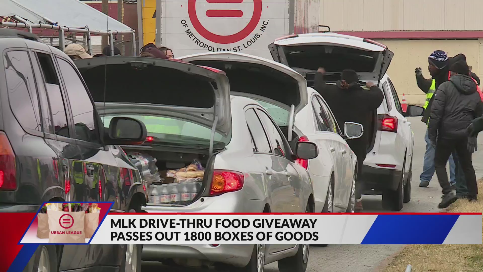 Urban League hosts drive-thru giveaway to help families in need – FOX 2