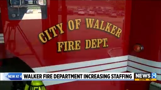 Walker Fire Department increasing staffing – WOODTV.com