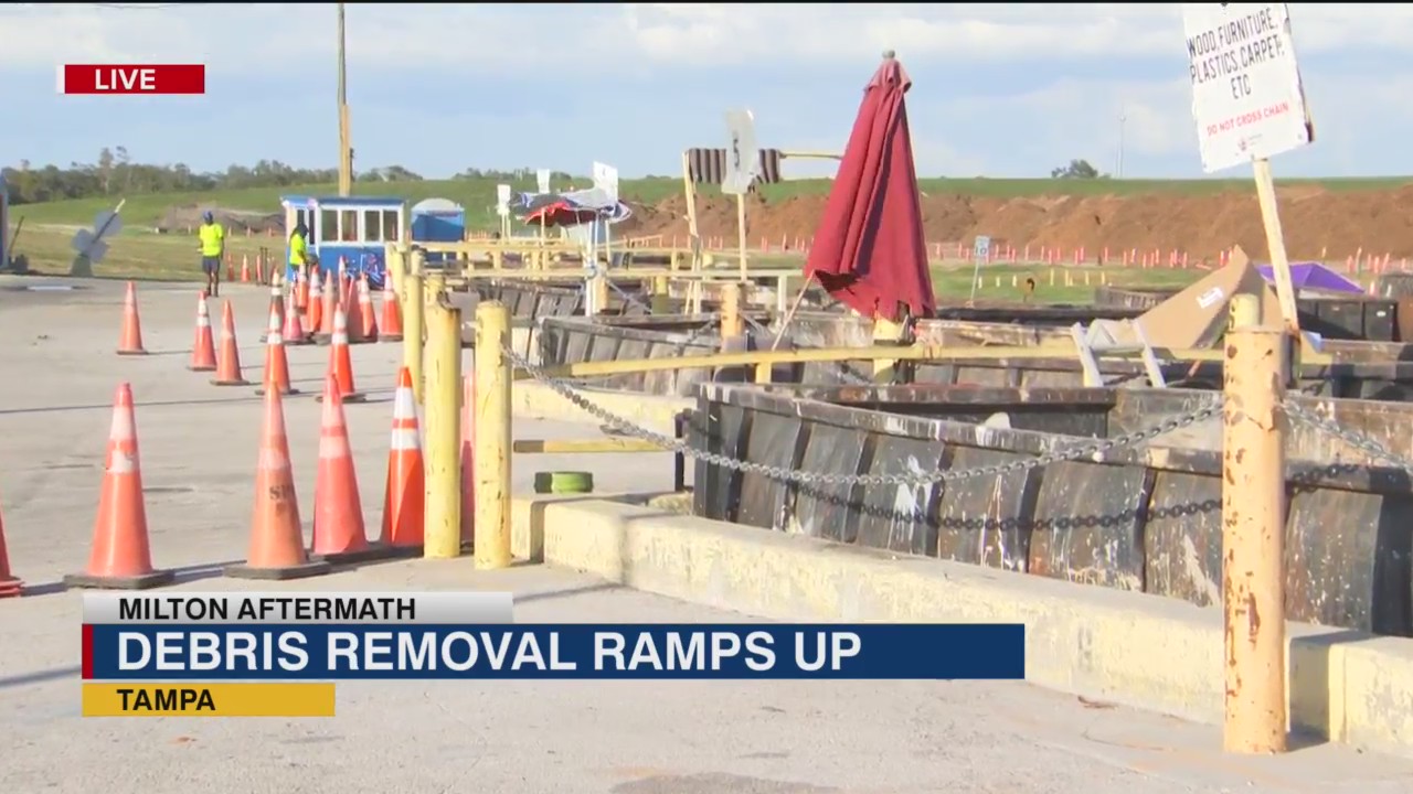 Debris removal ramps up in Hillsborough County – WFLA