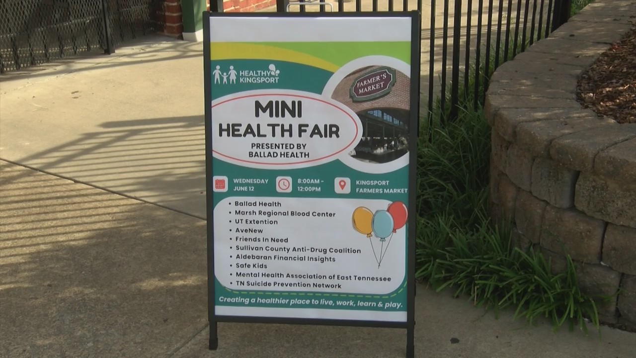 Healthy Kingsport hosts 2nd annual Mini-Health Fair – WJHL | Tri-Cities ...