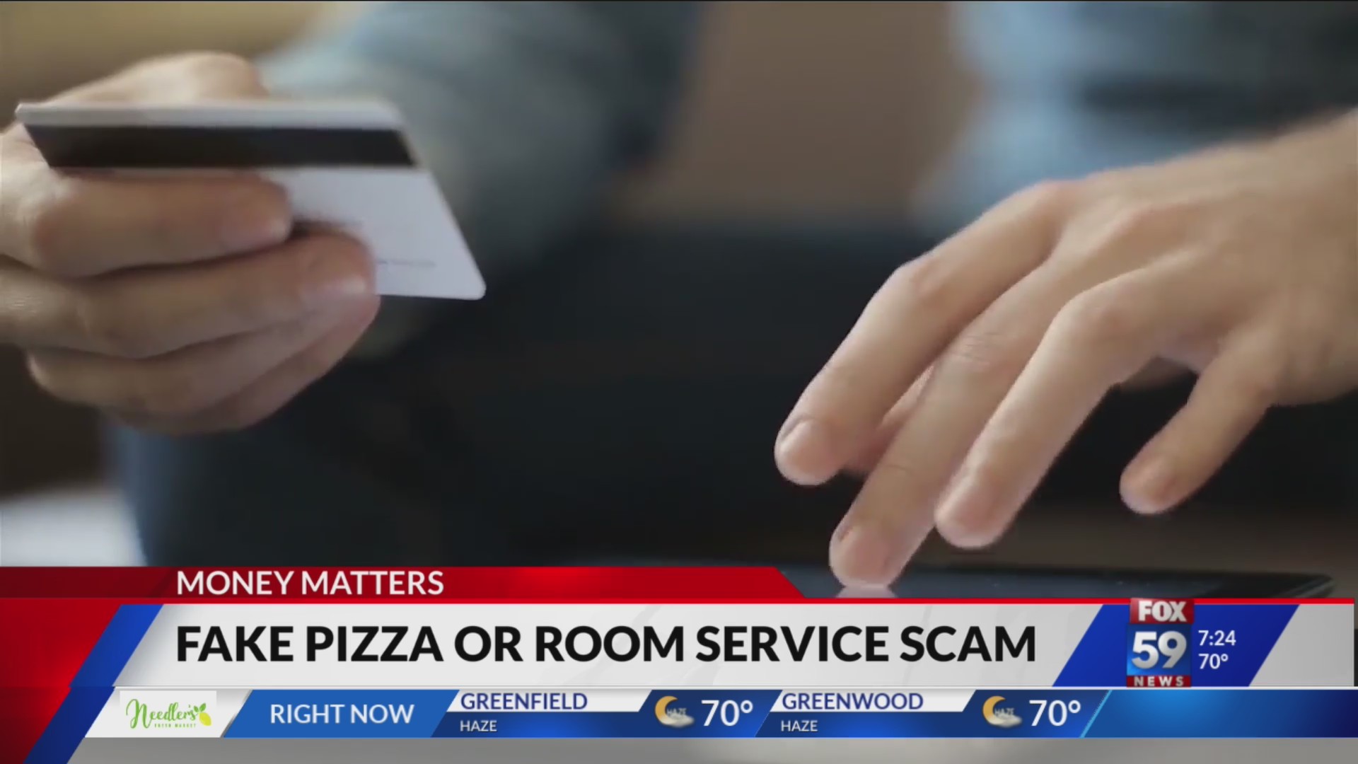 Don’t fall for the fake pizza or room service scam – Fox 59