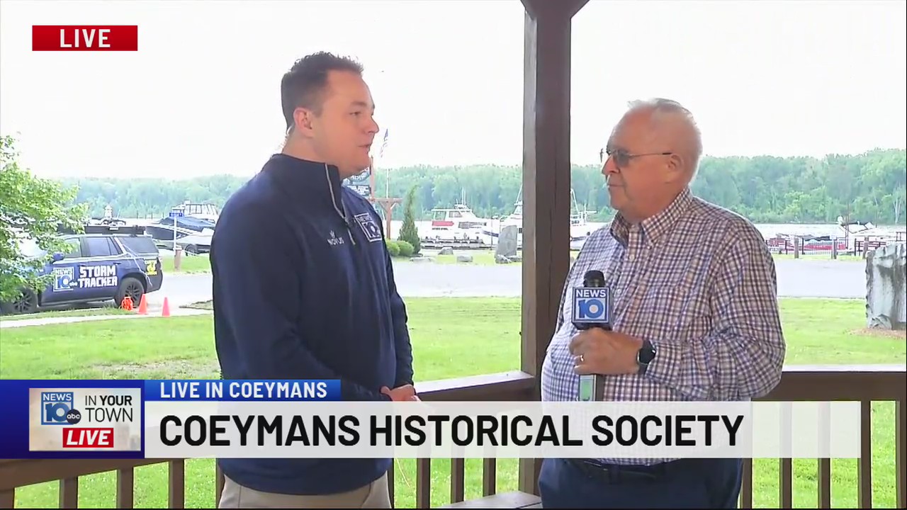 NEWS10 in Your Town: Coeymans Historical Society with historian Joe ...