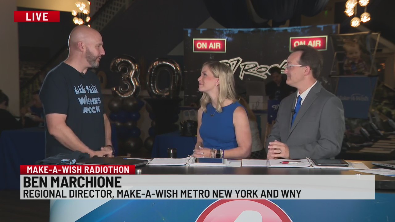 Make-A-Wish Radiothon: Ben Marchione, regional director of Make-A-Wish ...